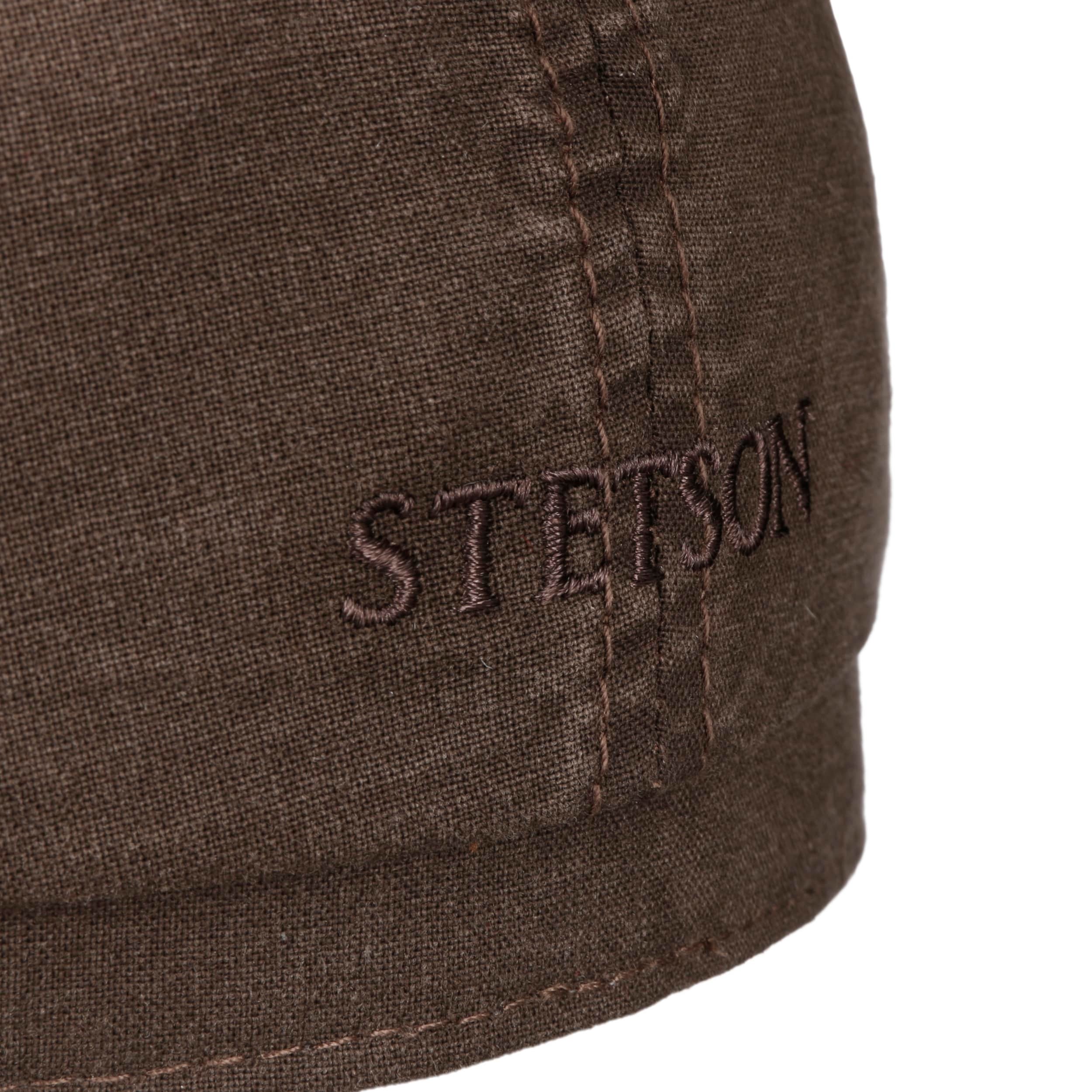 Hatteras Classic Cotton Flat Cap by Stetson - £89.00