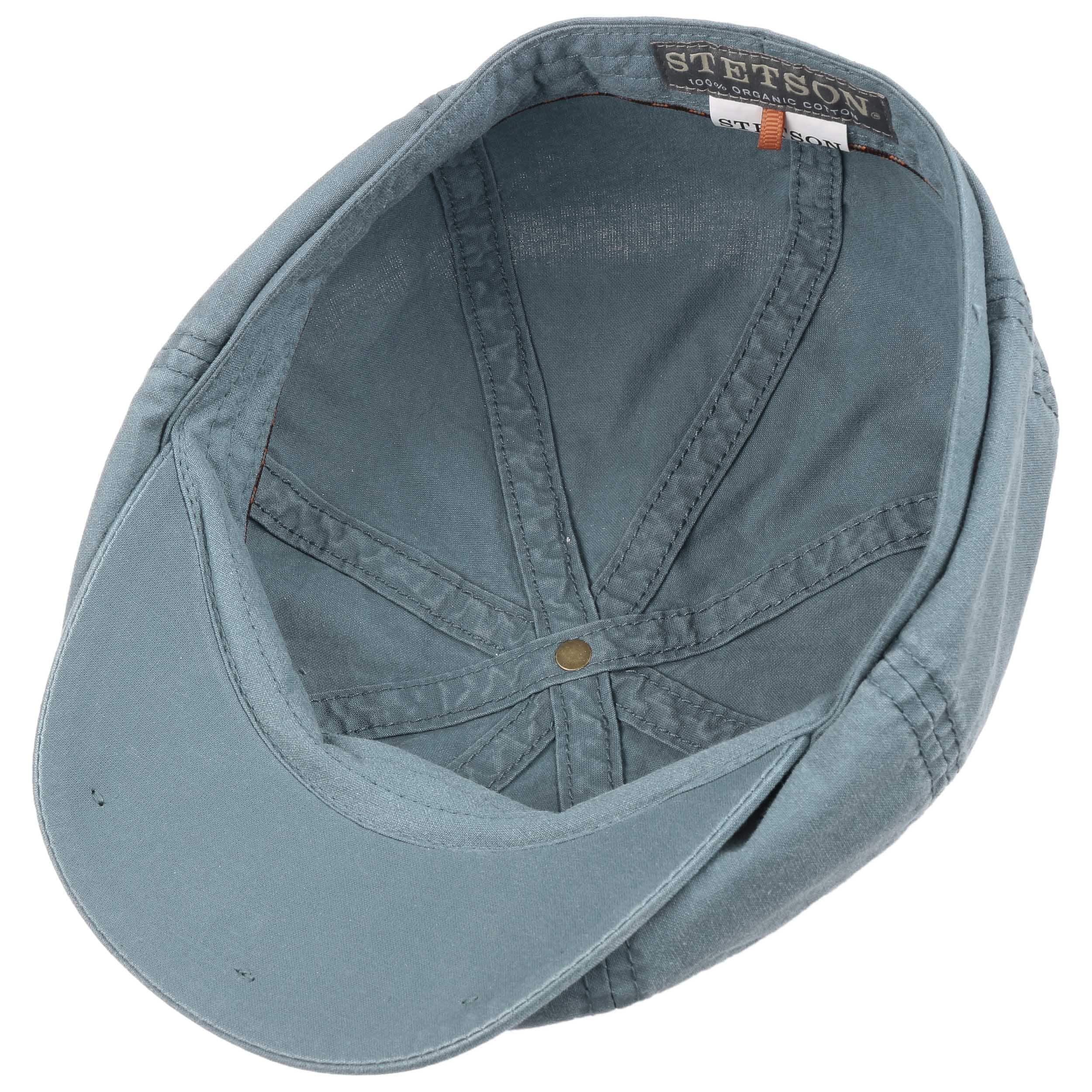 Hatteras Classic Cotton Flat Cap by Stetson - £89.00