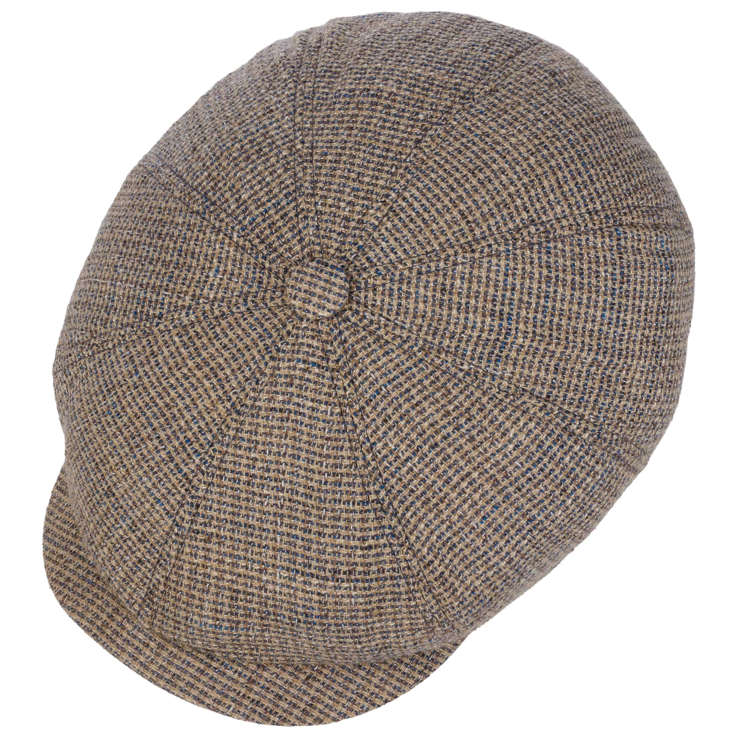 Hatteras Coffee Dyed Barista Flat Cap by Stetson - £119.00