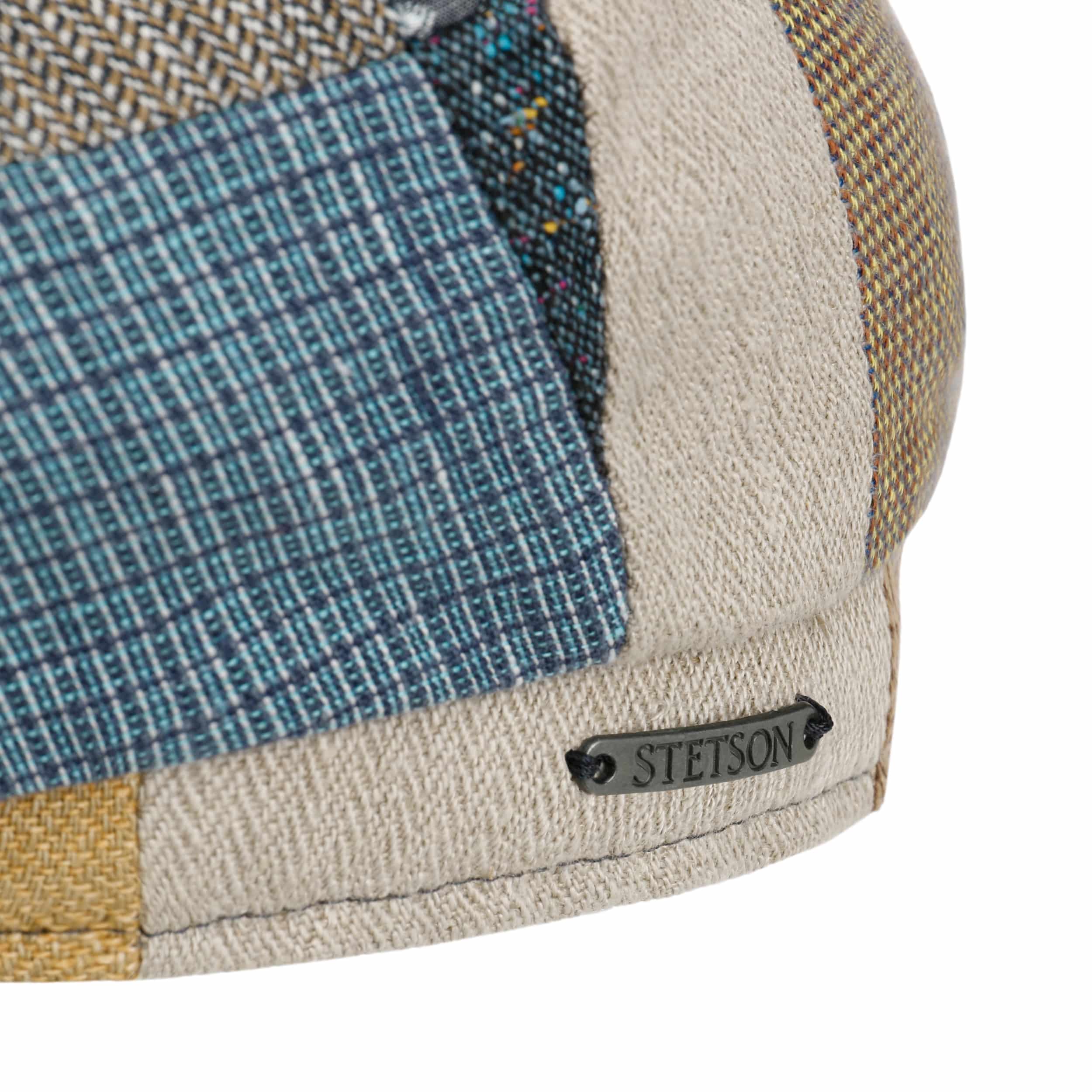 Hatteras Fresh Patchwork Flat Cap by Stetson - £89.00