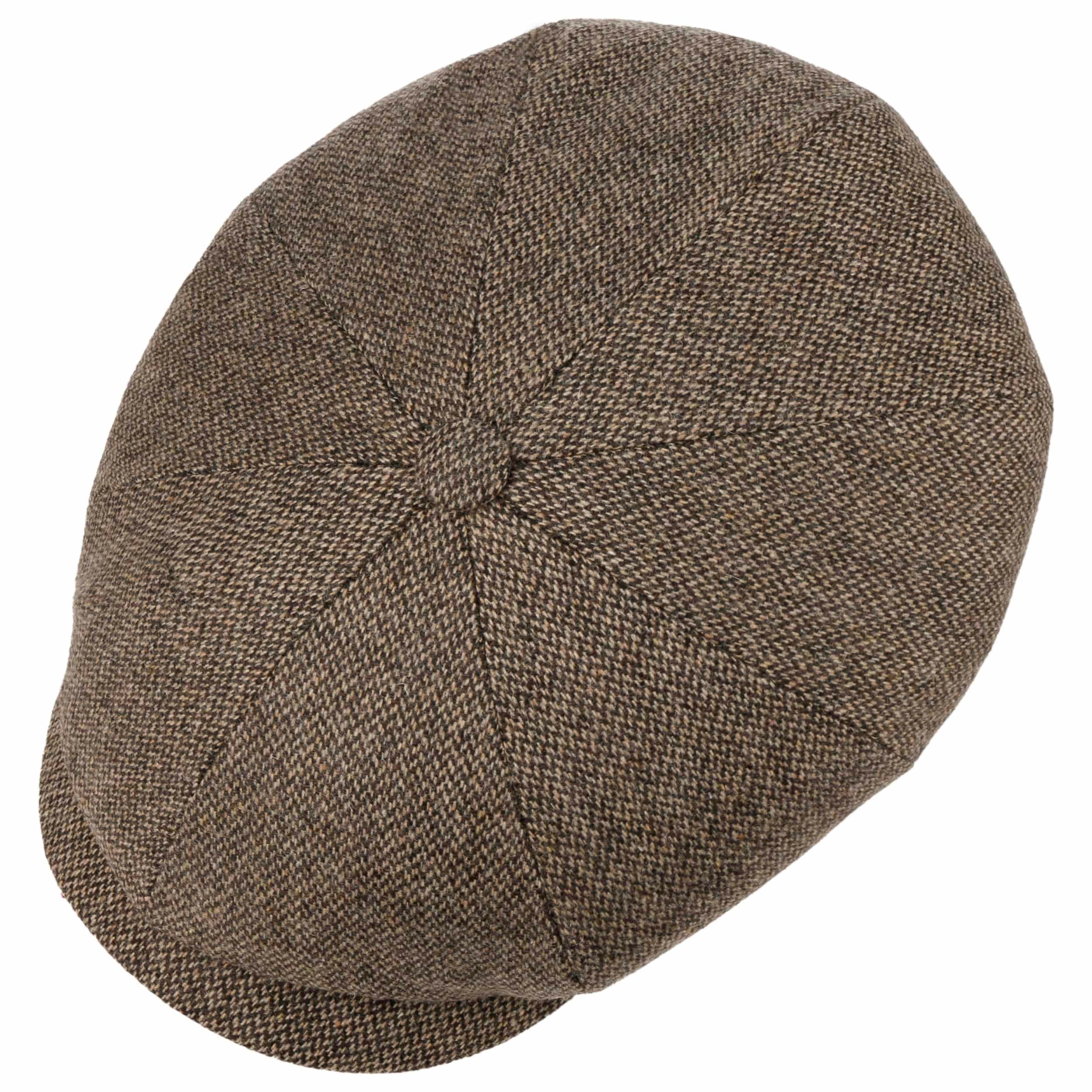 Hatteras Harridge Wool Flat Cap by Stetson - £89.00