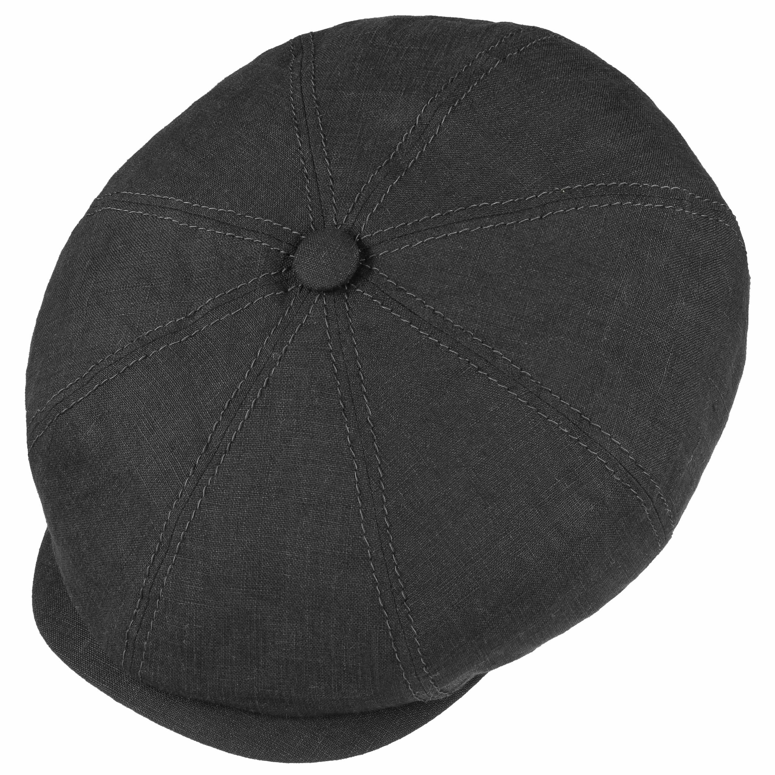 Hatteras Linen Newsboy Cap by Stetson - £119.00