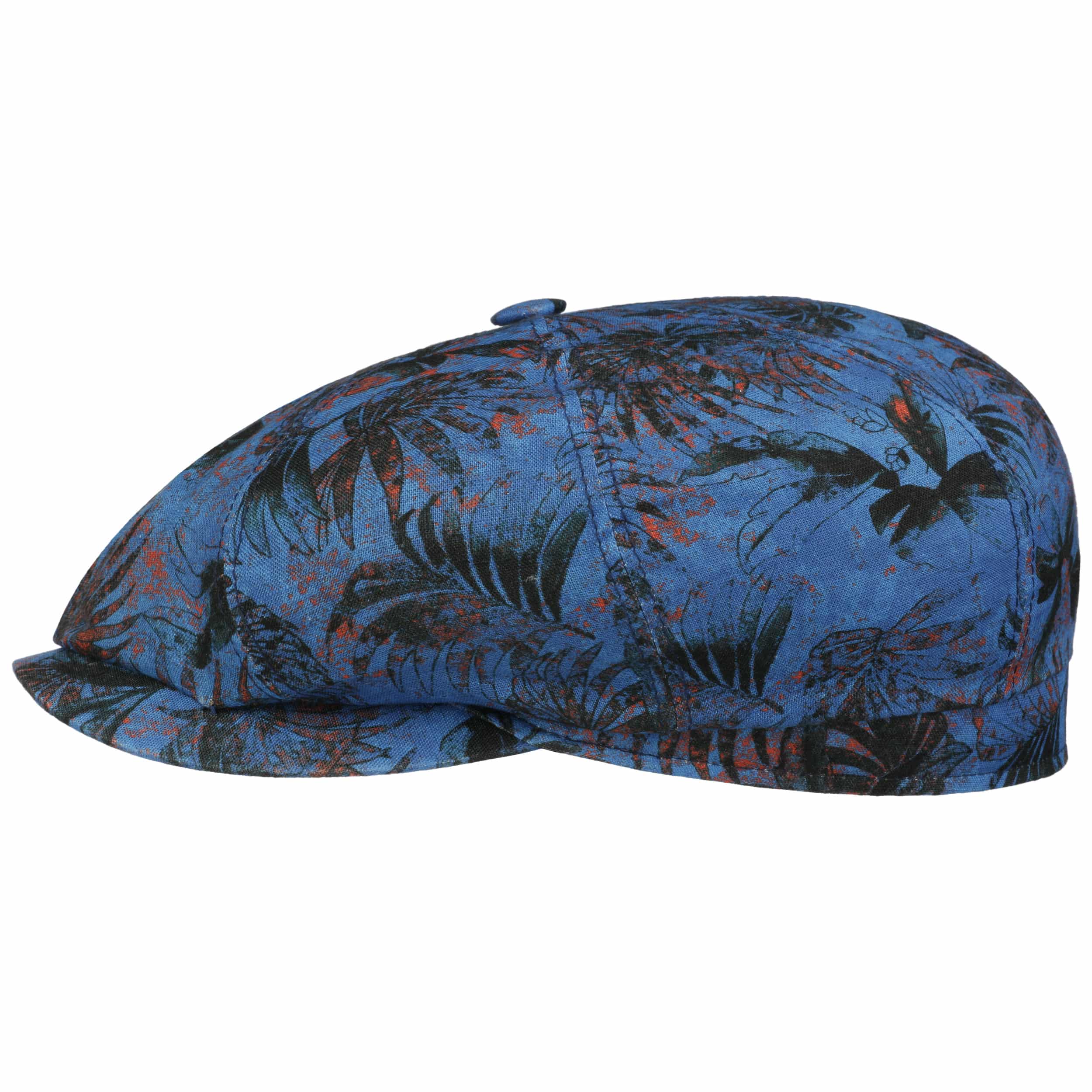 Hatteras Organic Linen Flat Cap by Stetson - £99.00