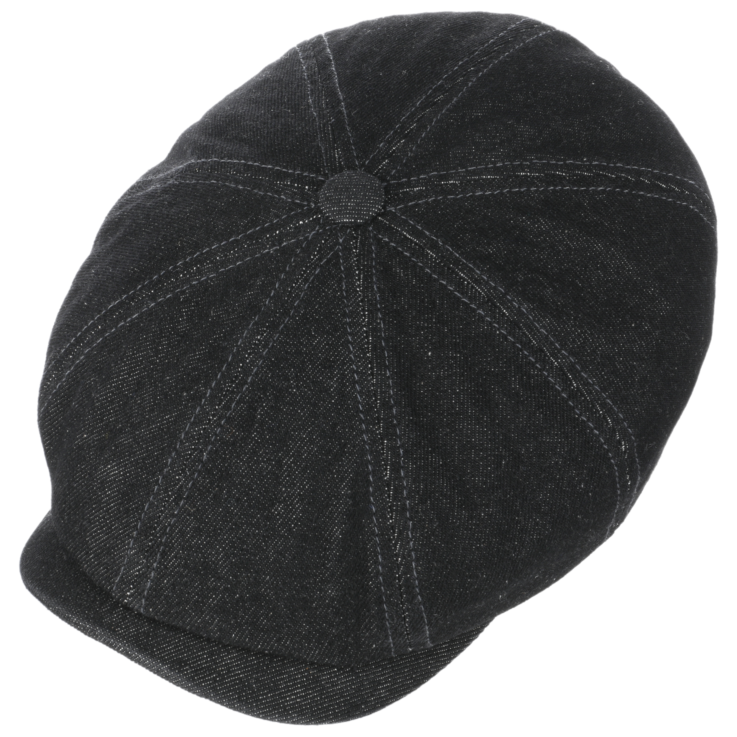 Hatteras Robust Denim Flat Cap by Stetson - £79.00
