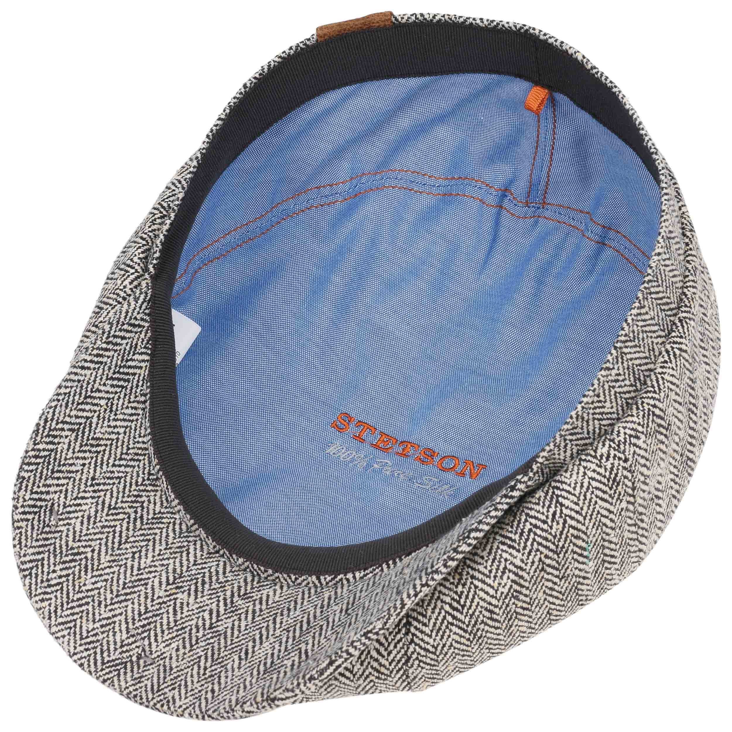 Hatteras Silk Flat Cap by Stetson - £139.00