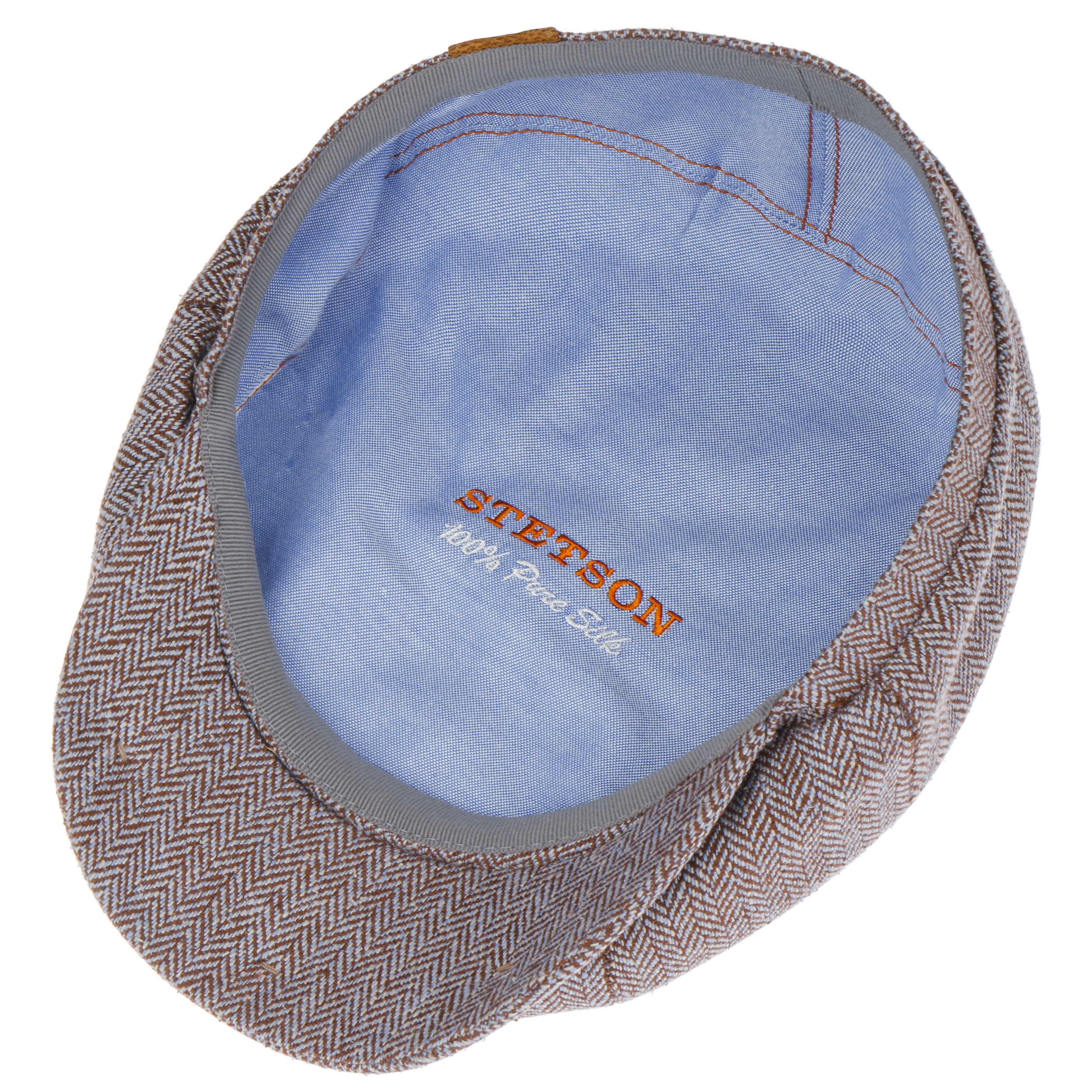 Hatteras Silk Flat Cap by Stetson - £129.00
