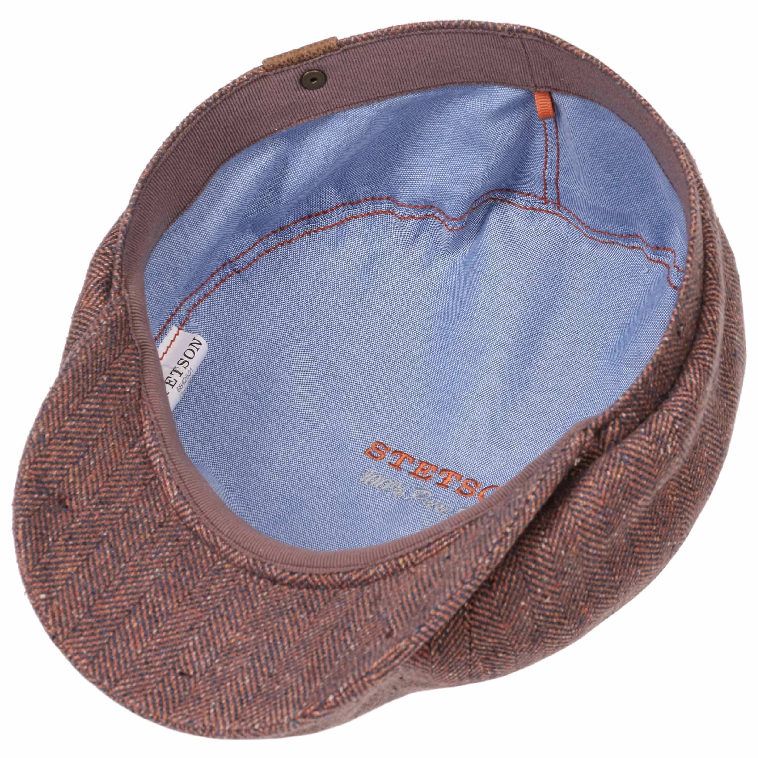 Hatteras Silk Flat Cap by Stetson - £139.00