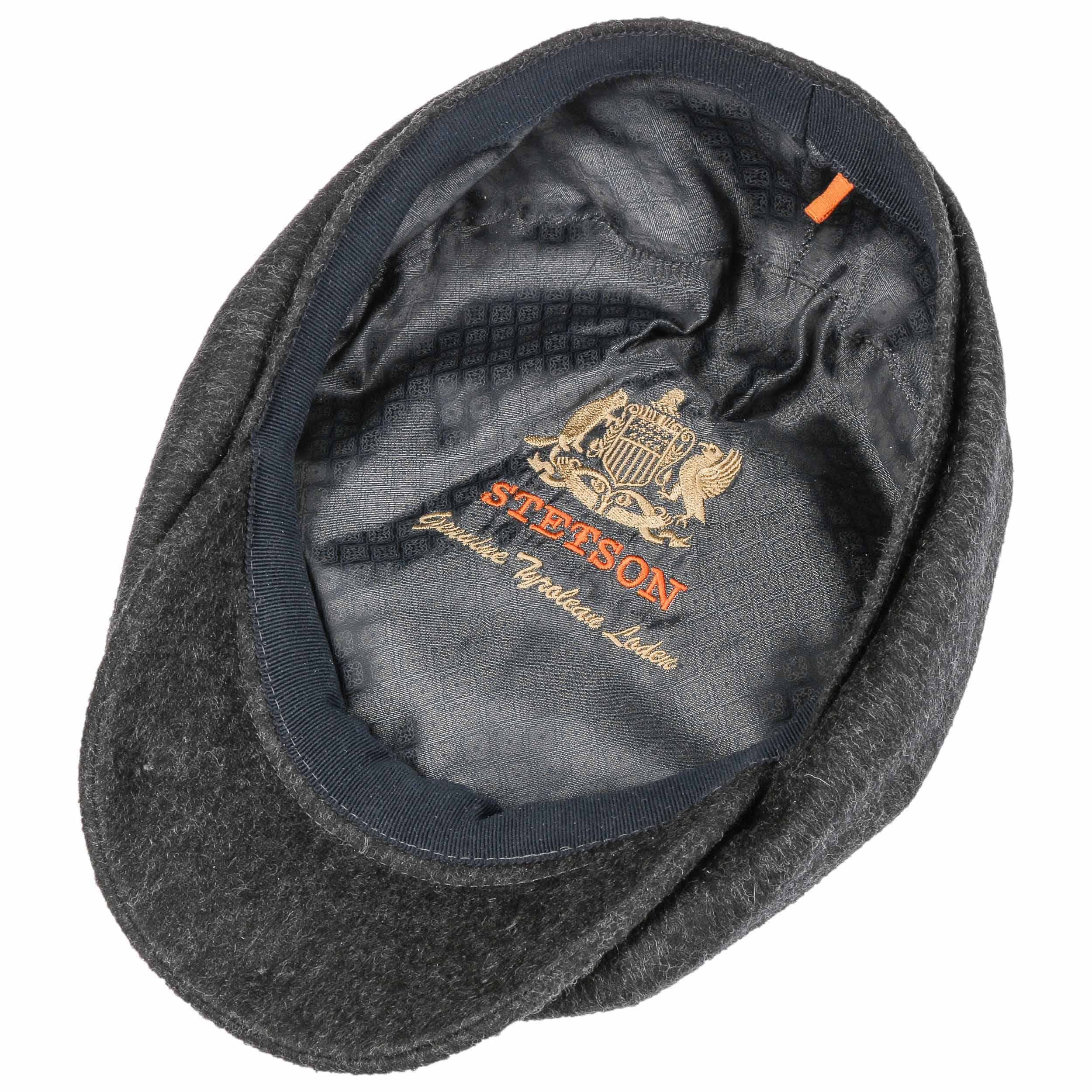 Hatteras Tyrolean Loden Flat Cap by Stetson - £109.00