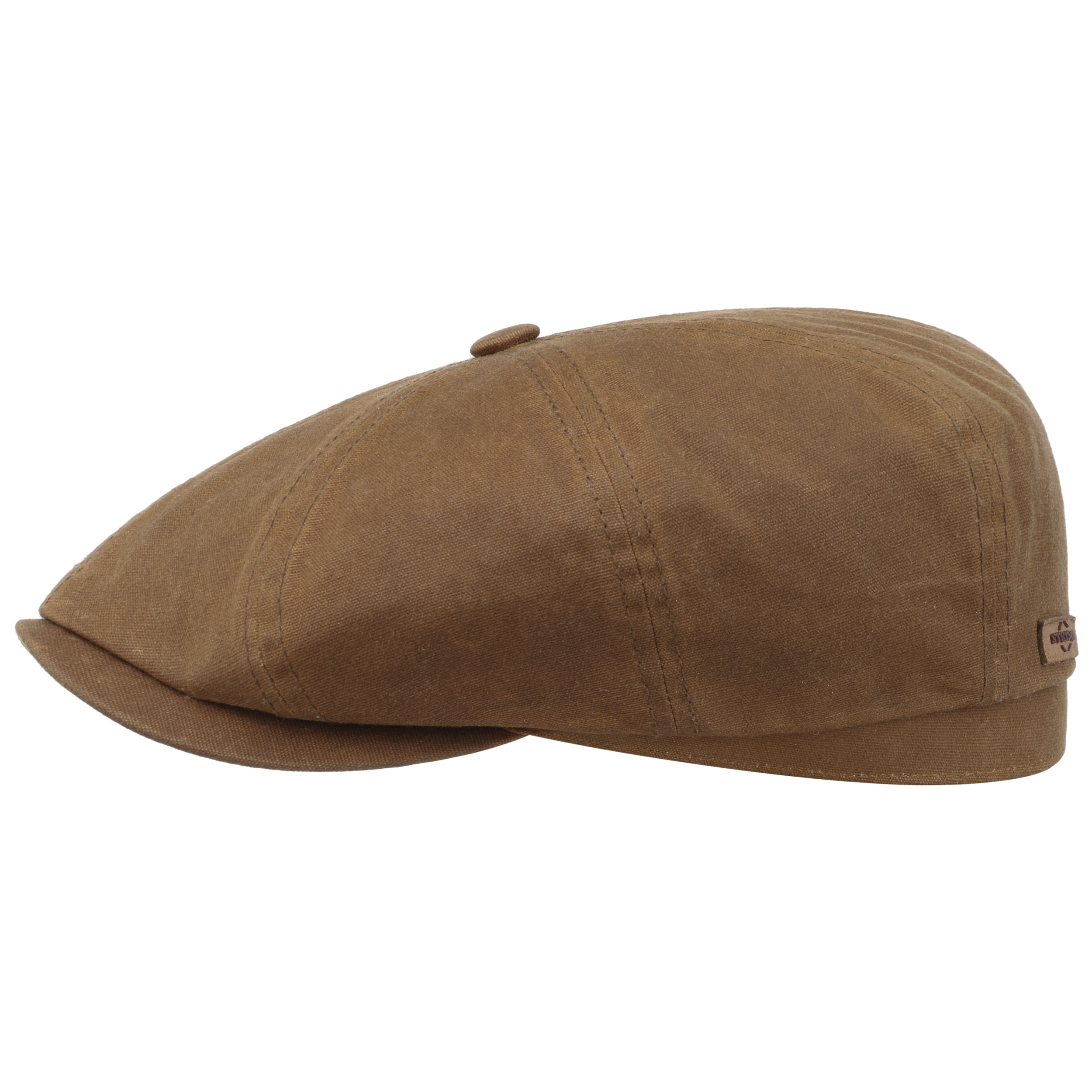 Hatteras Wax Flat Cap with Ear Flaps by Stetson - £79.00