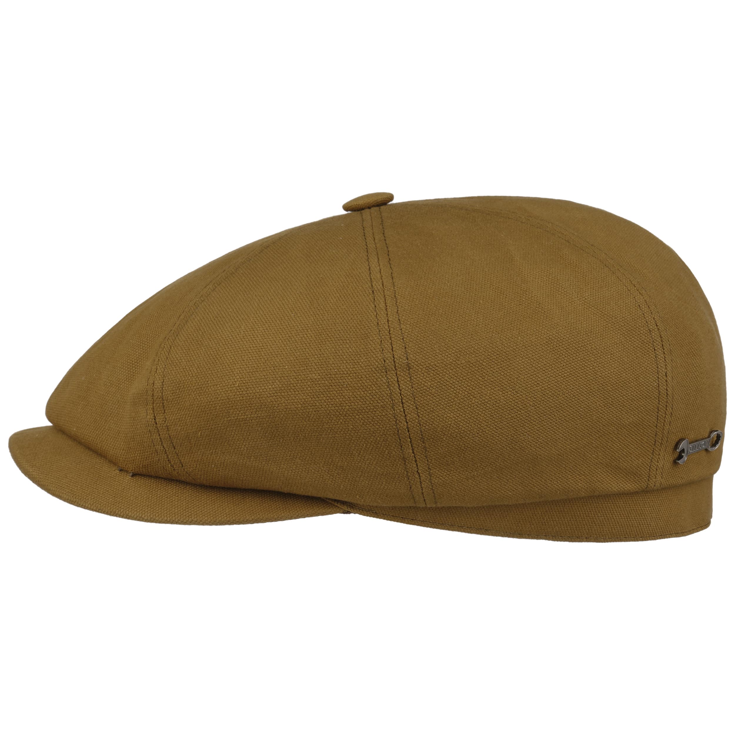Hatteras Waxed Cotton Garage Flat Cap by Stetson - £119.00