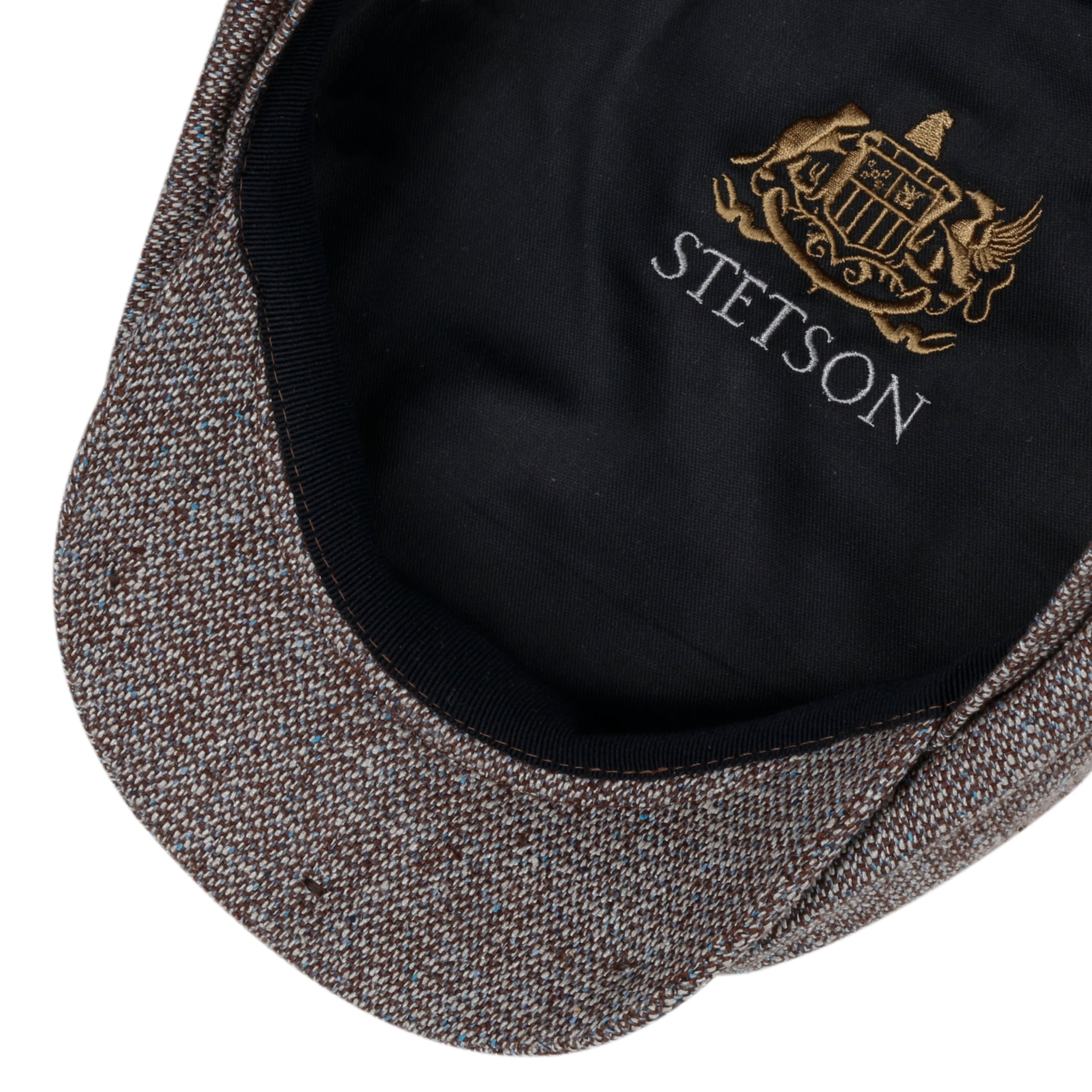 Hatteras Winhall Silk Flat Cap by Stetson - £139.00
