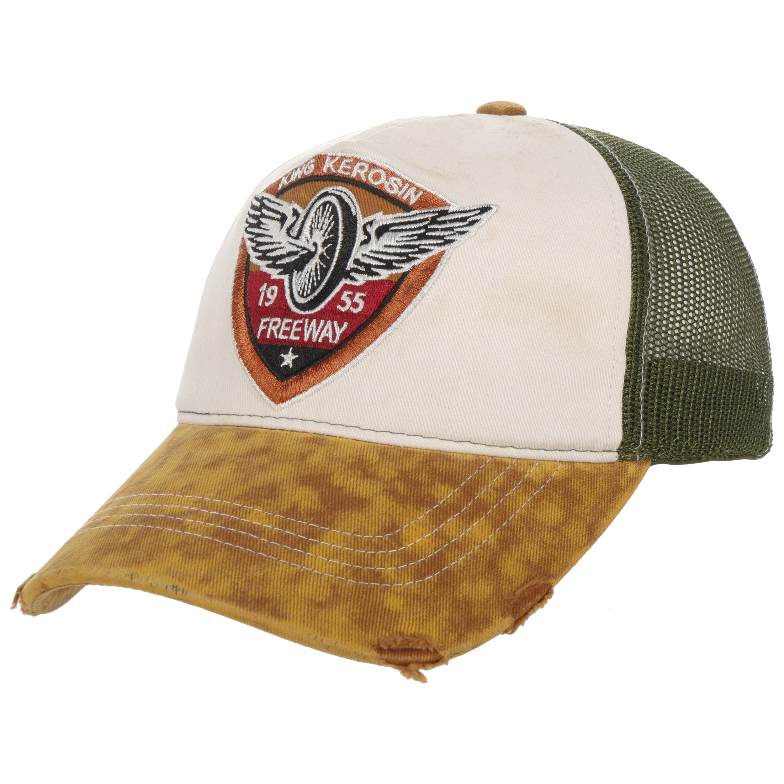 Heavy Used Freeway Trucker Cap by King Kerosin - £31.95