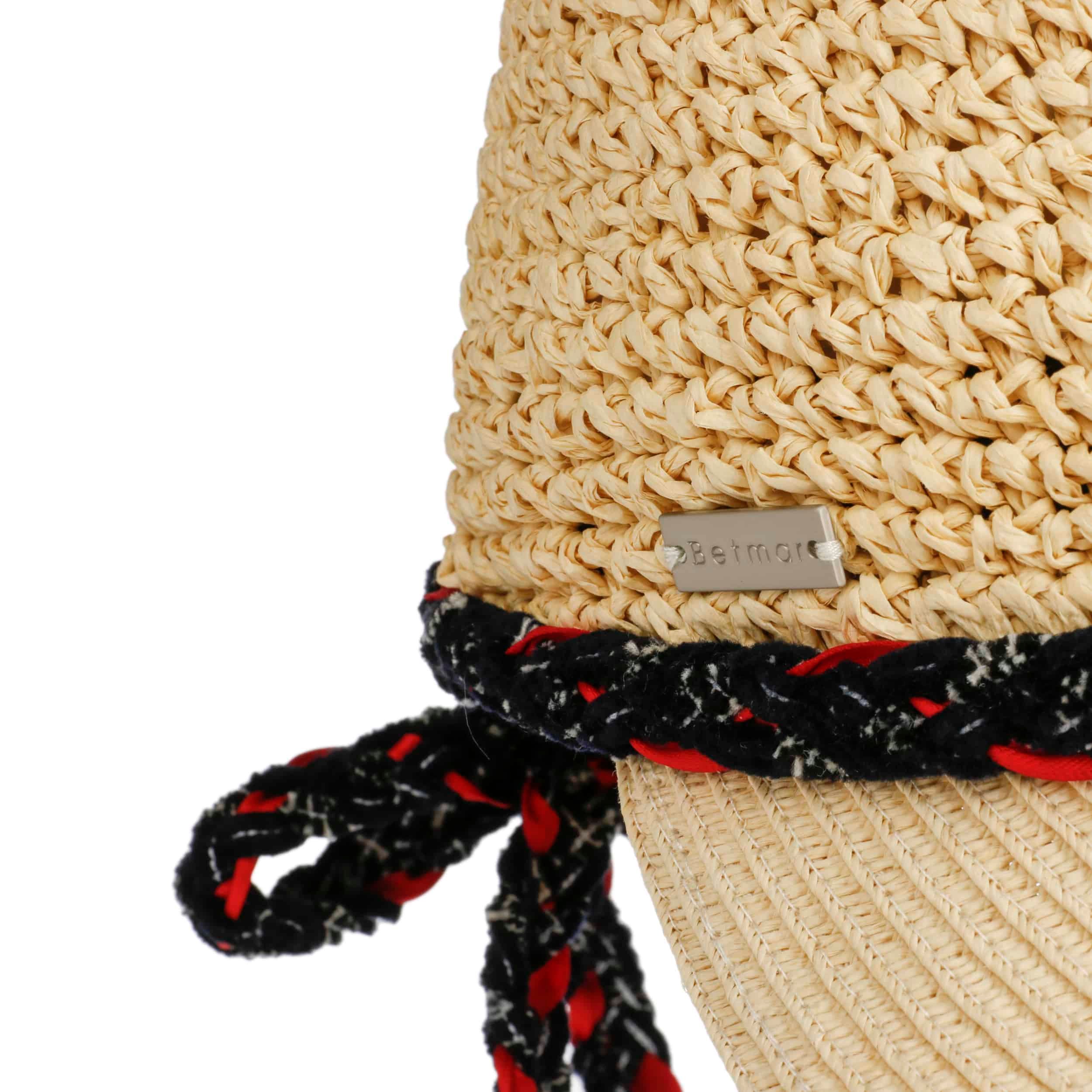 Helene Visor Straw Cap by Betmar - £28.95