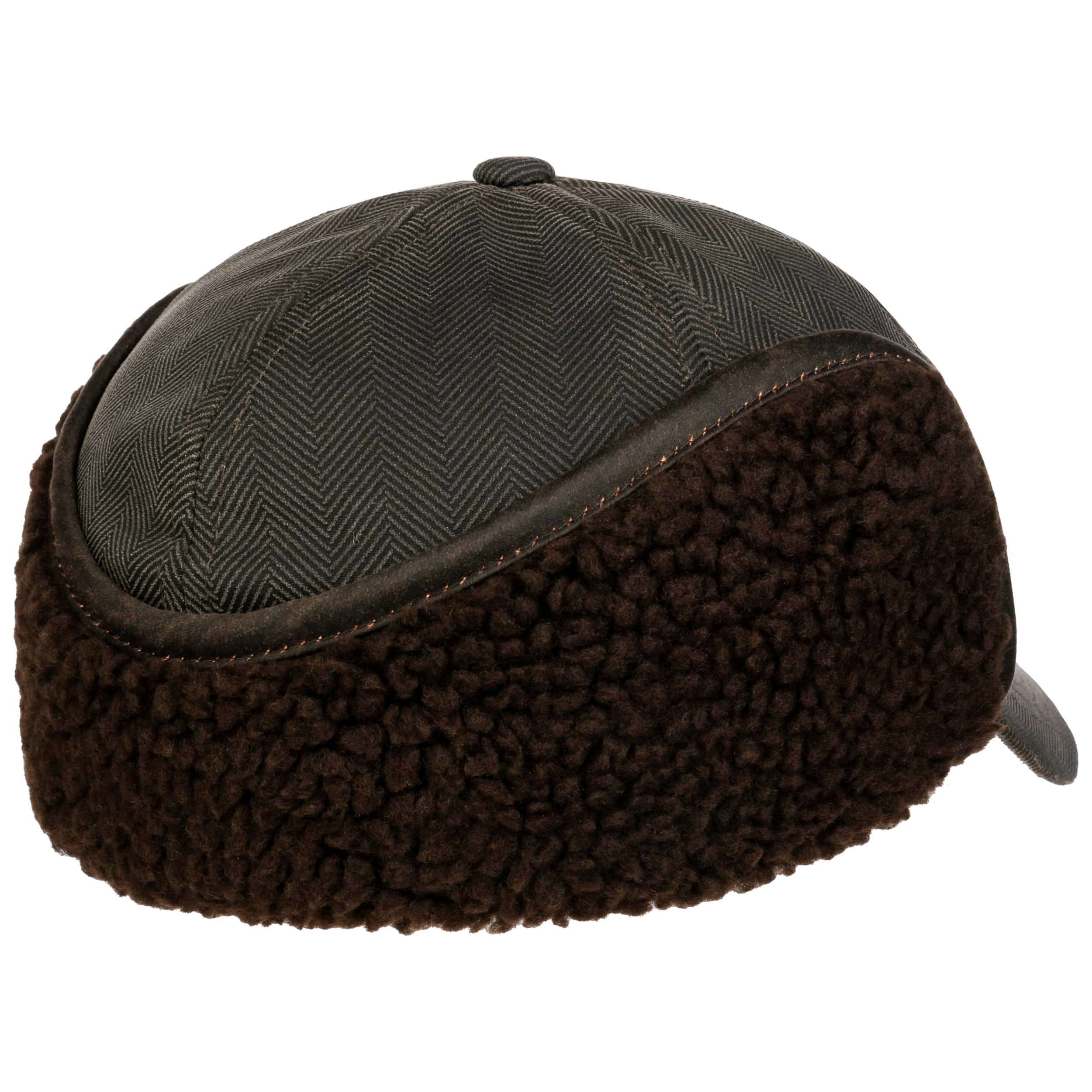 Herringbone Cap with Ear Flaps by Stetson - £49.00
