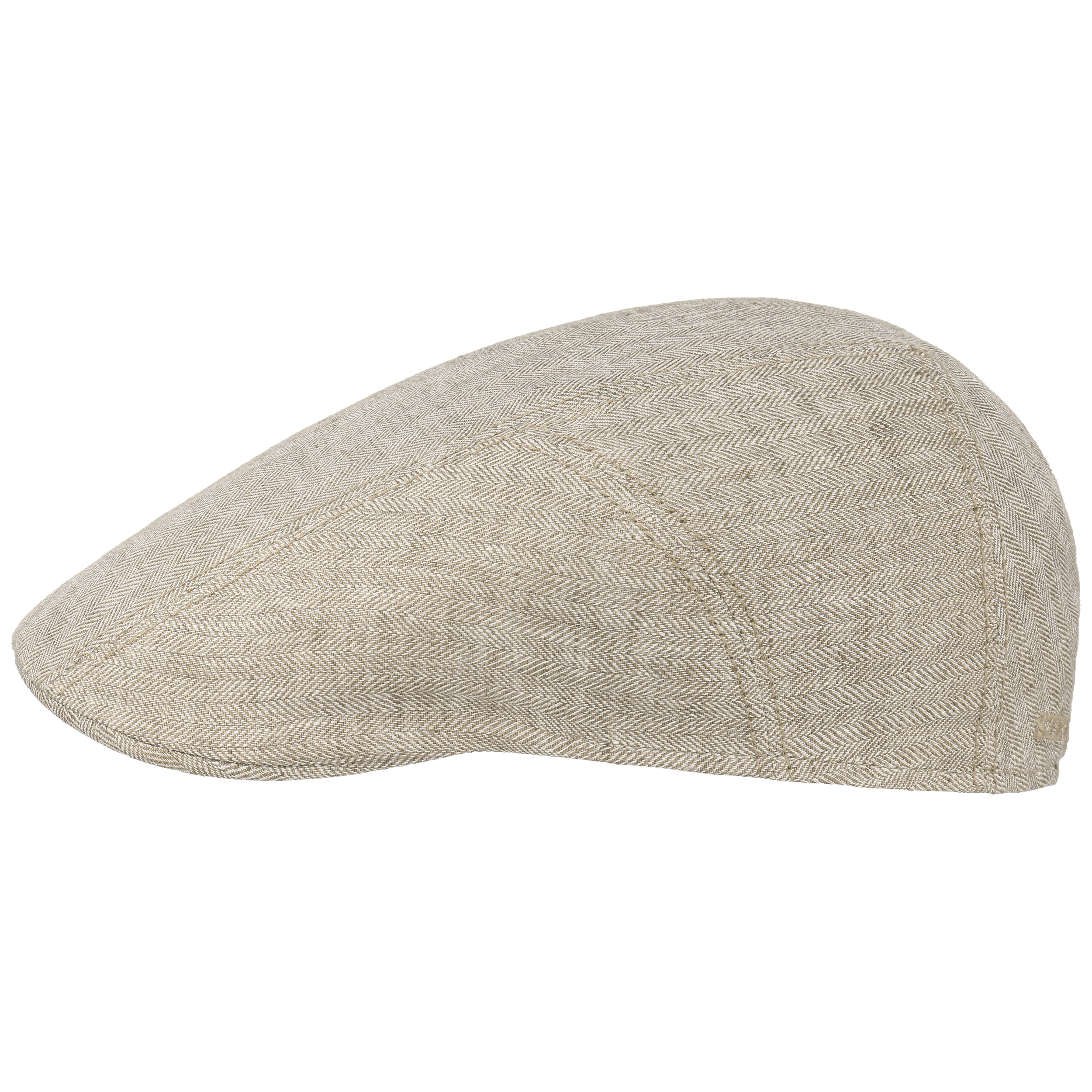 Herringbone Linen Flat Cap by Stetson --> Shop Hats, Beanies & Caps ...