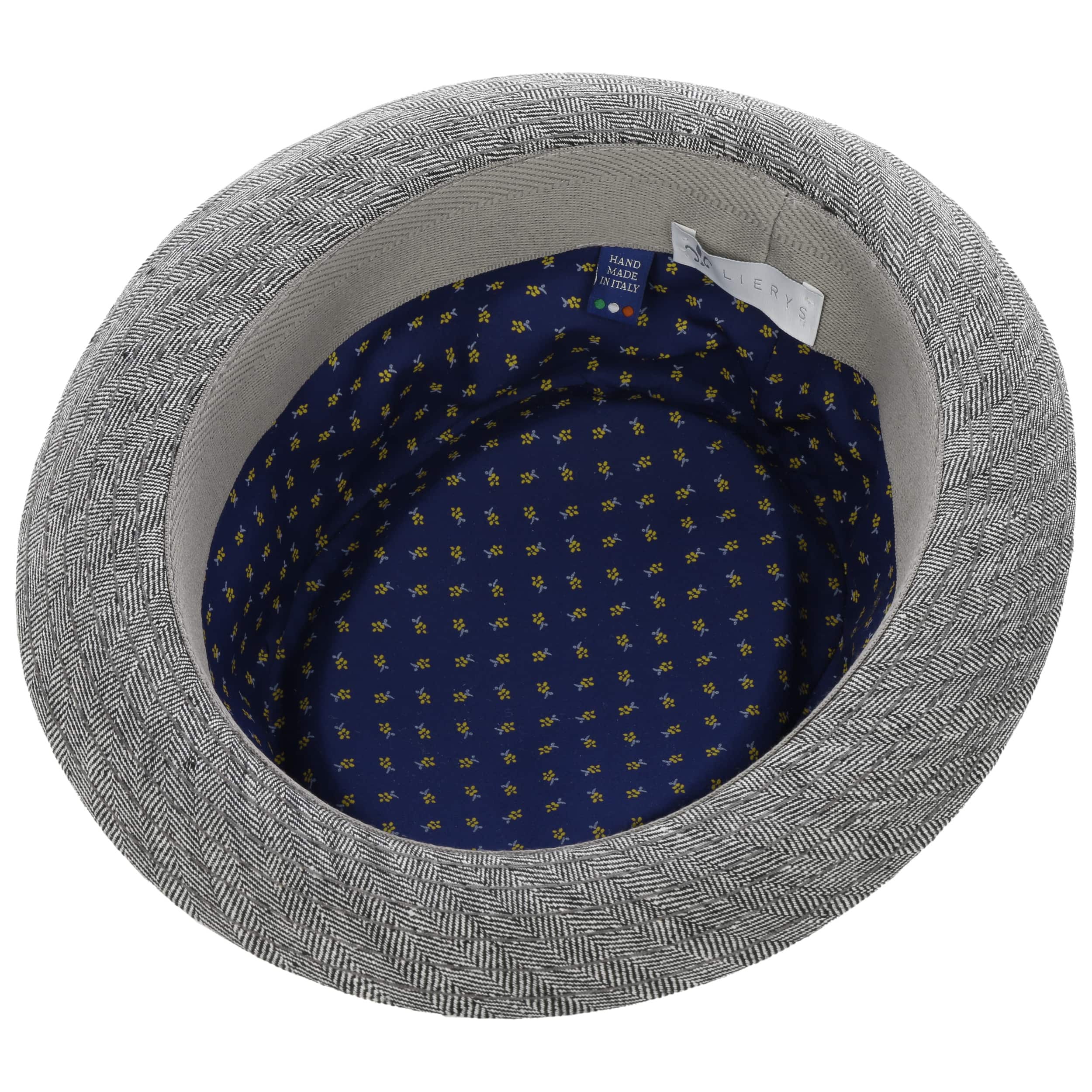 Herringbone Pork Pie Cloth Hat by Lierys - £89.95