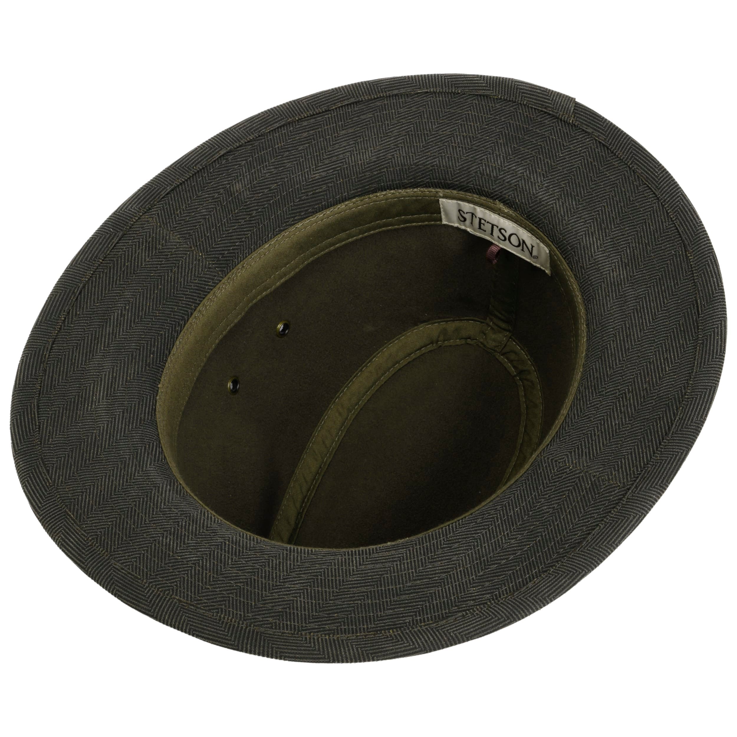 Herringbone Traveller Cloth Hat by Stetson - £79.00