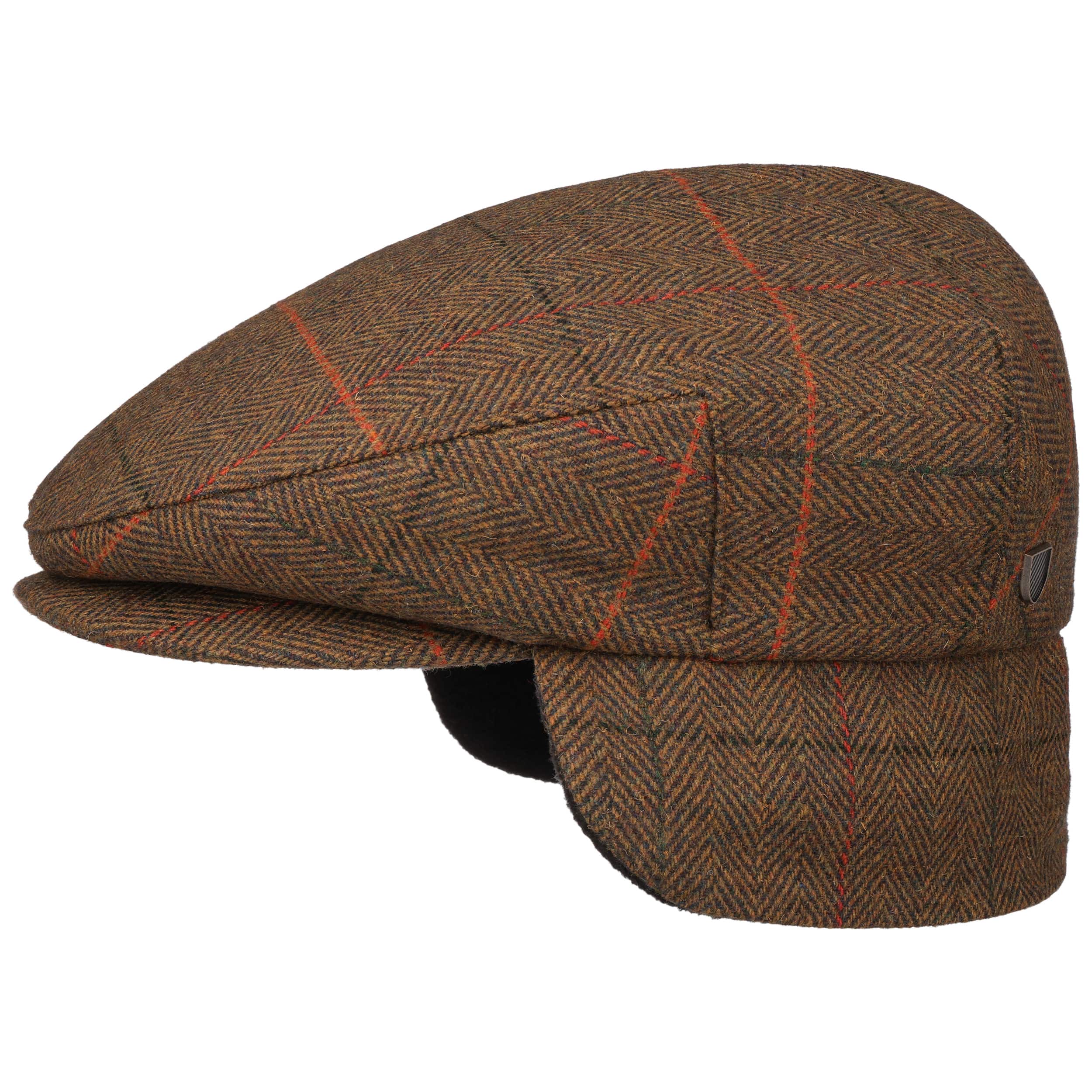 Hooligan Ear Flap Snap Flat Cap by Brixton - £54.95