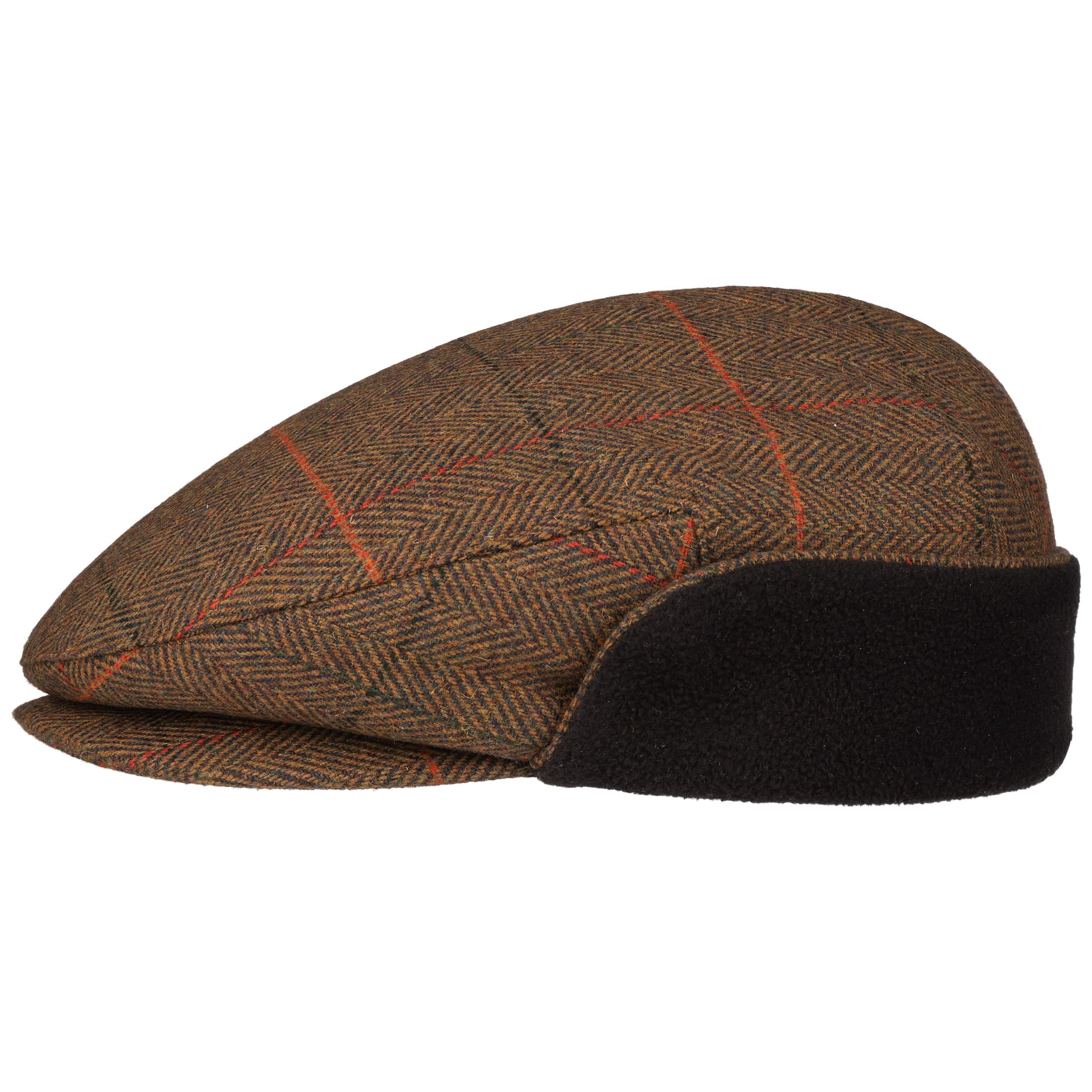 Hooligan Ear Flap Snap Flat Cap by Brixton - £54.95