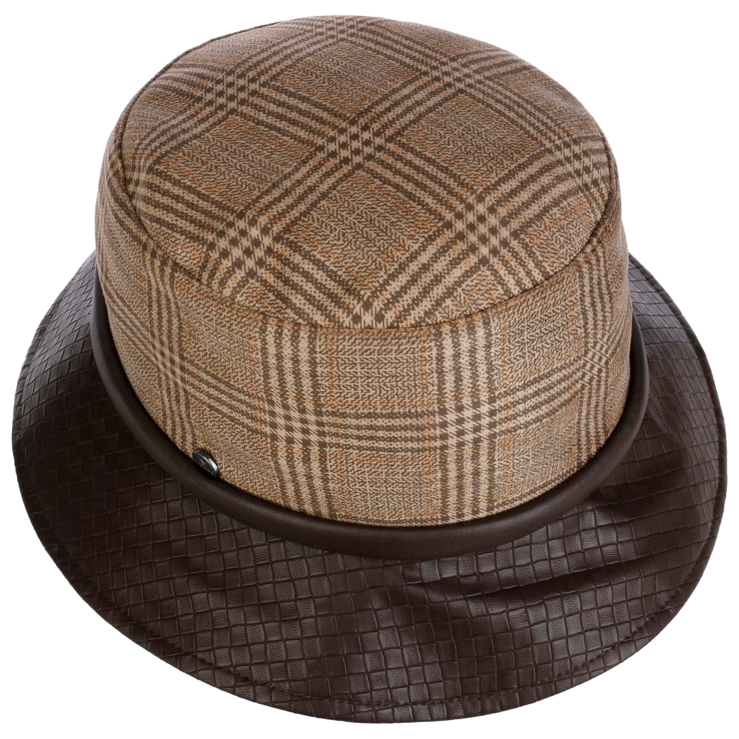 Houndstooth Bucket Cloth Hat by Lierys - £28.95