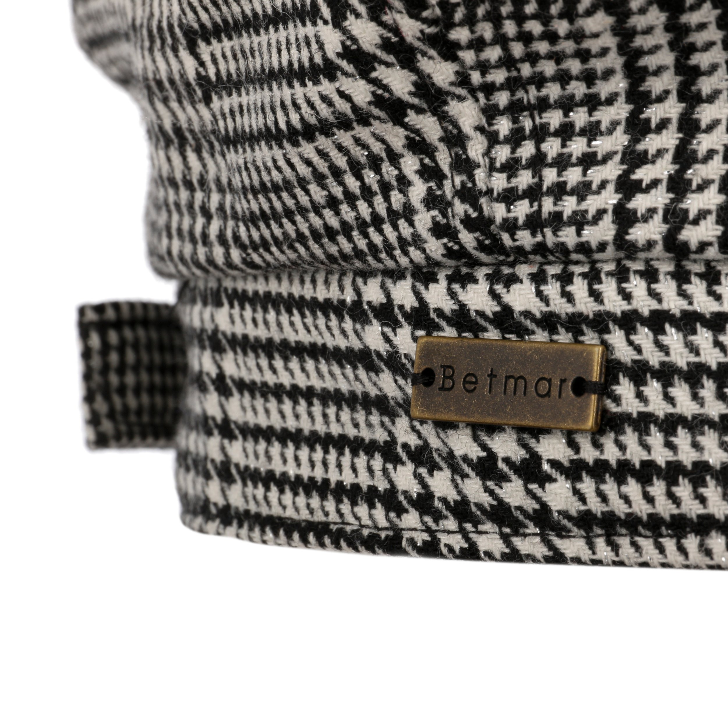 Houndstooth Fisherman´s Cap by Betmar - £33.95