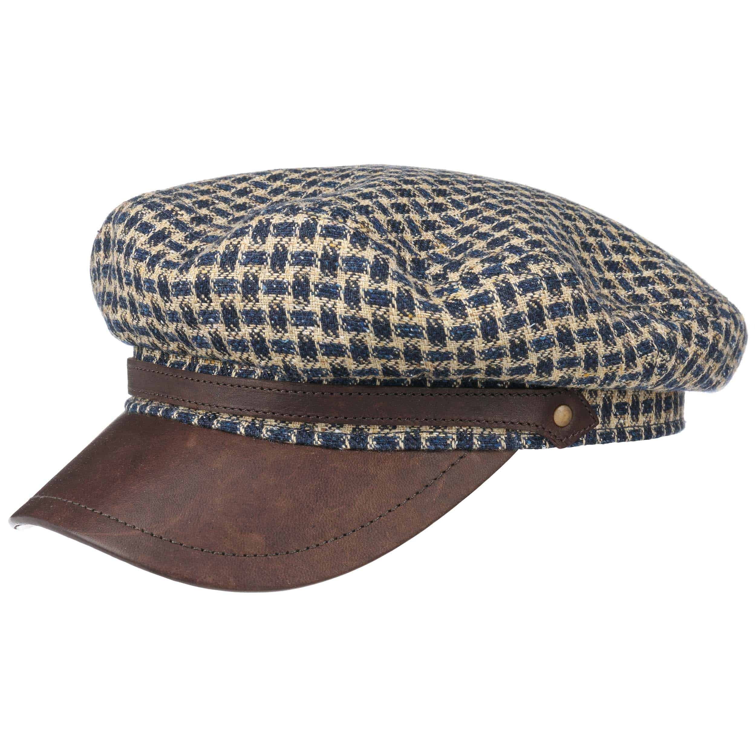 Houndstooth Riders Cap by Stetson - £99.00