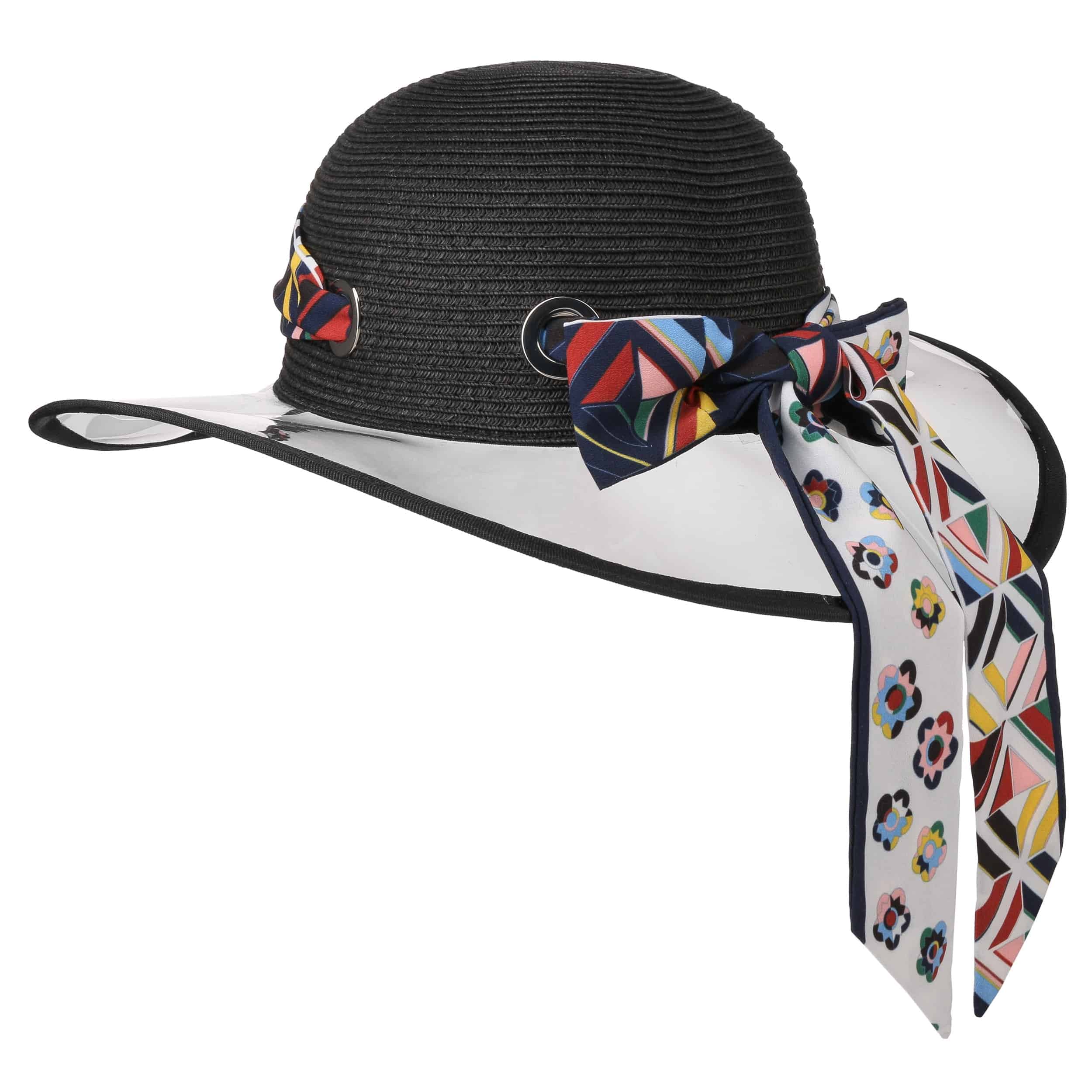 Jalia Hat with Transparent Brim by Seeberger - £57.95