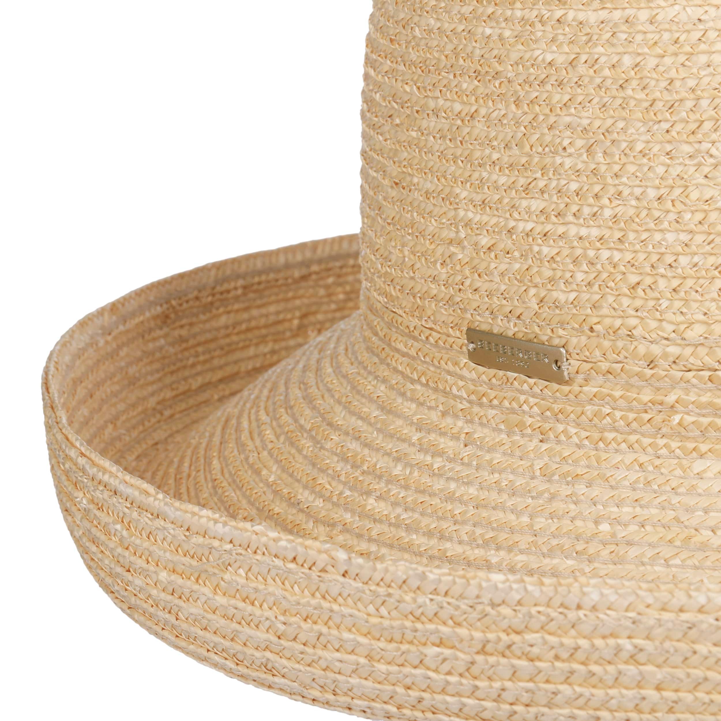 Javina Upward Brimmed Straw Hat by Seeberger - £89.95