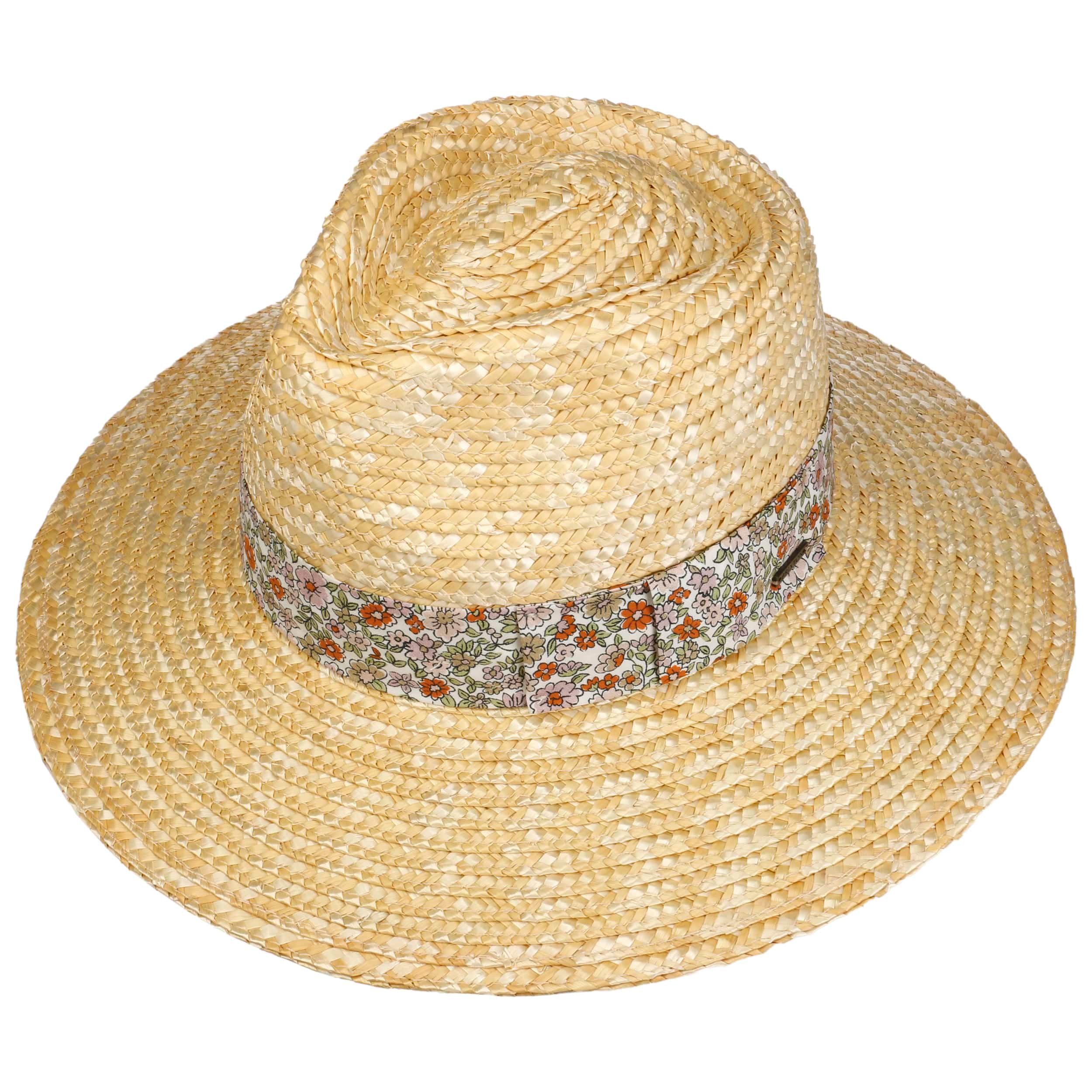Joanna Flower Band Straw Hat by Brixton - £71.95