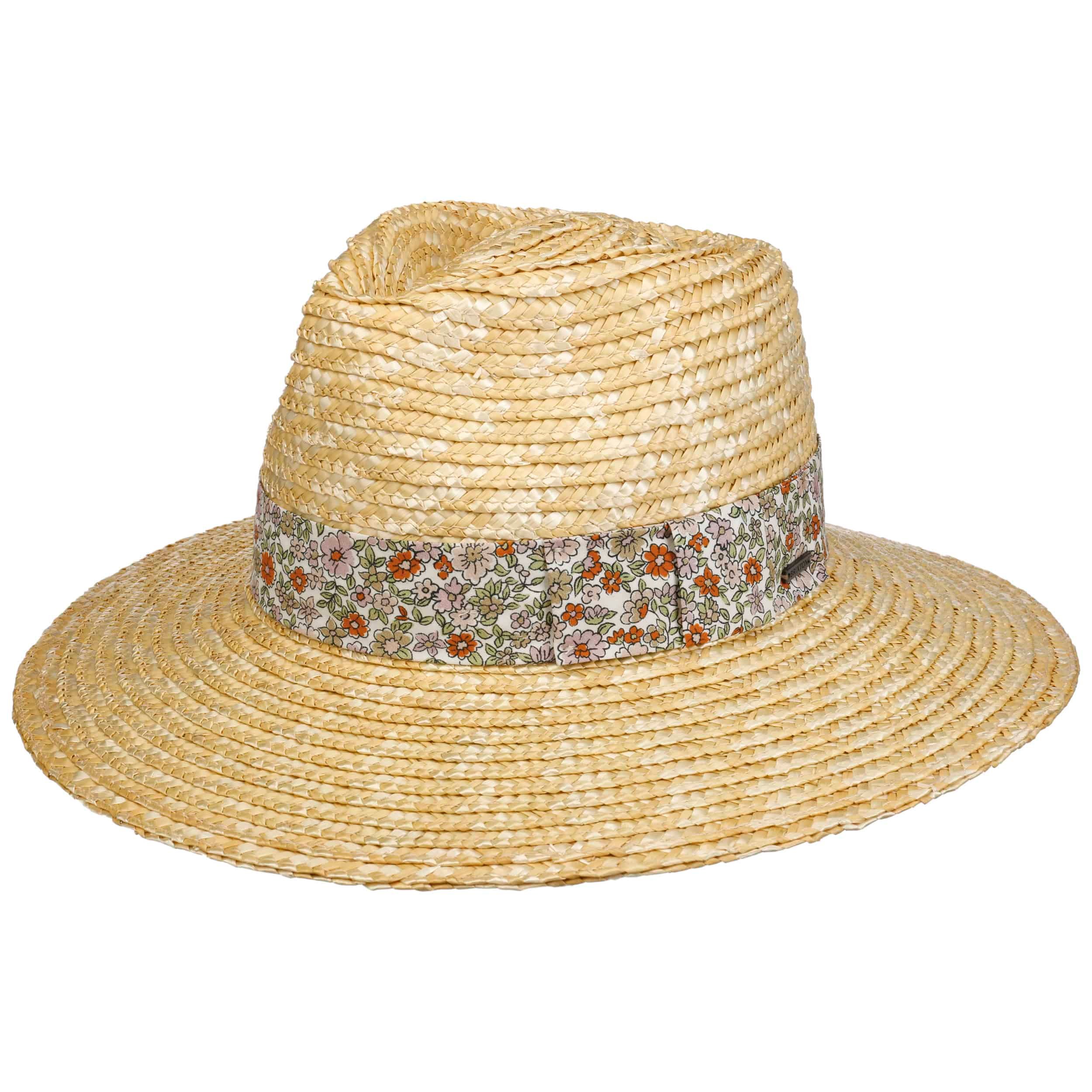 Joanna Flower Band Straw Hat by Brixton - £71.95
