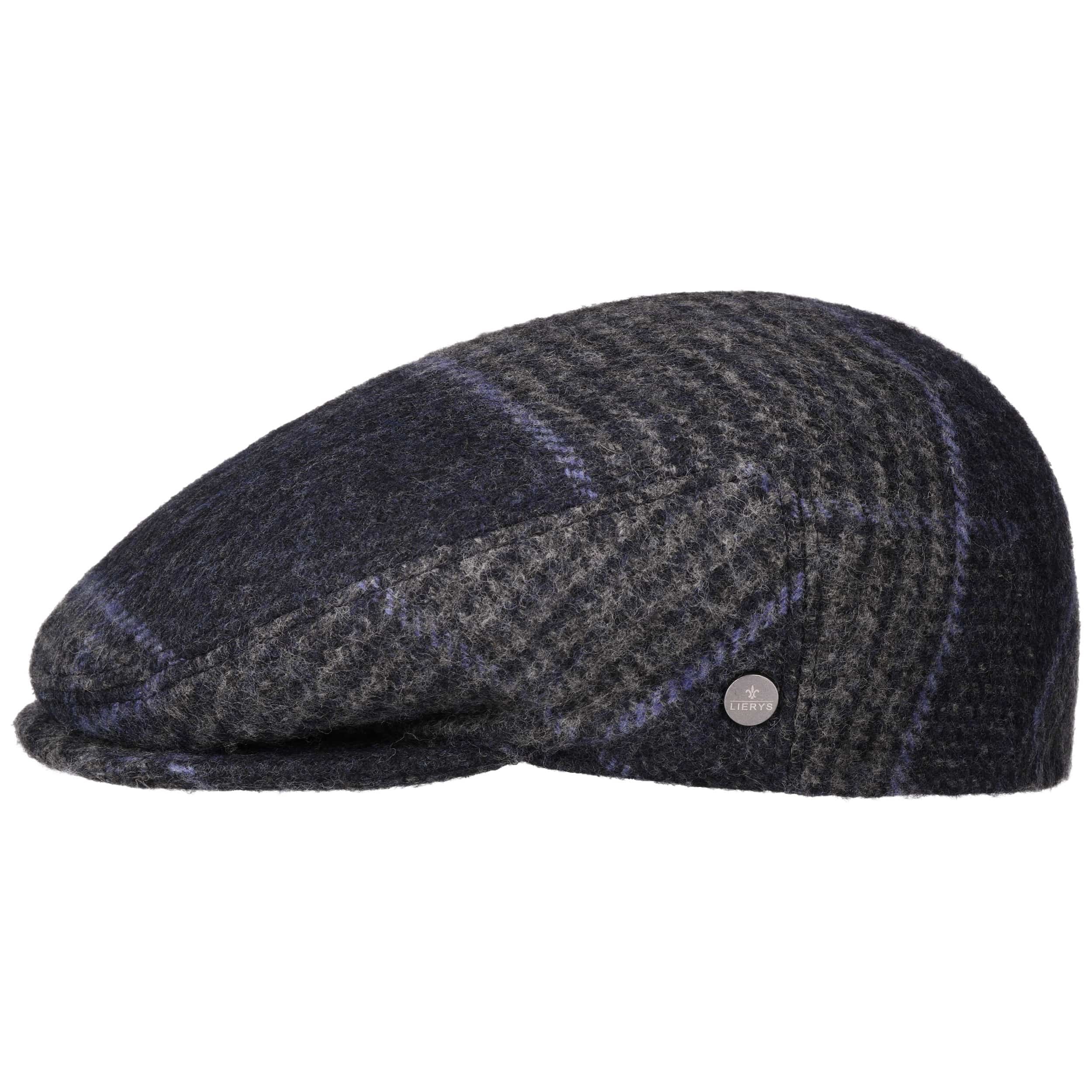 John Hanley Lambswool Flat Cap by Lierys - £71.95