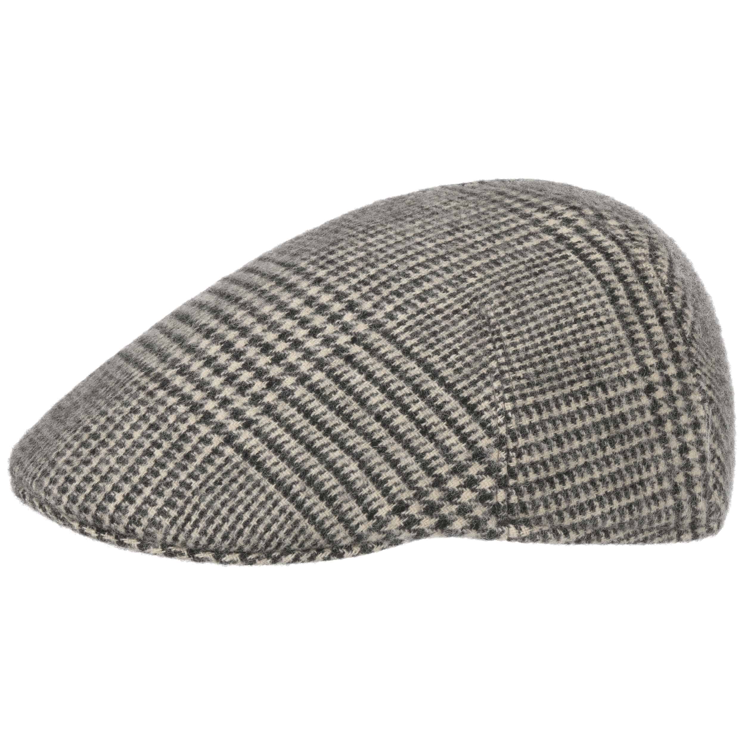 John Hanly Herringbone Flat Cap - £57.95