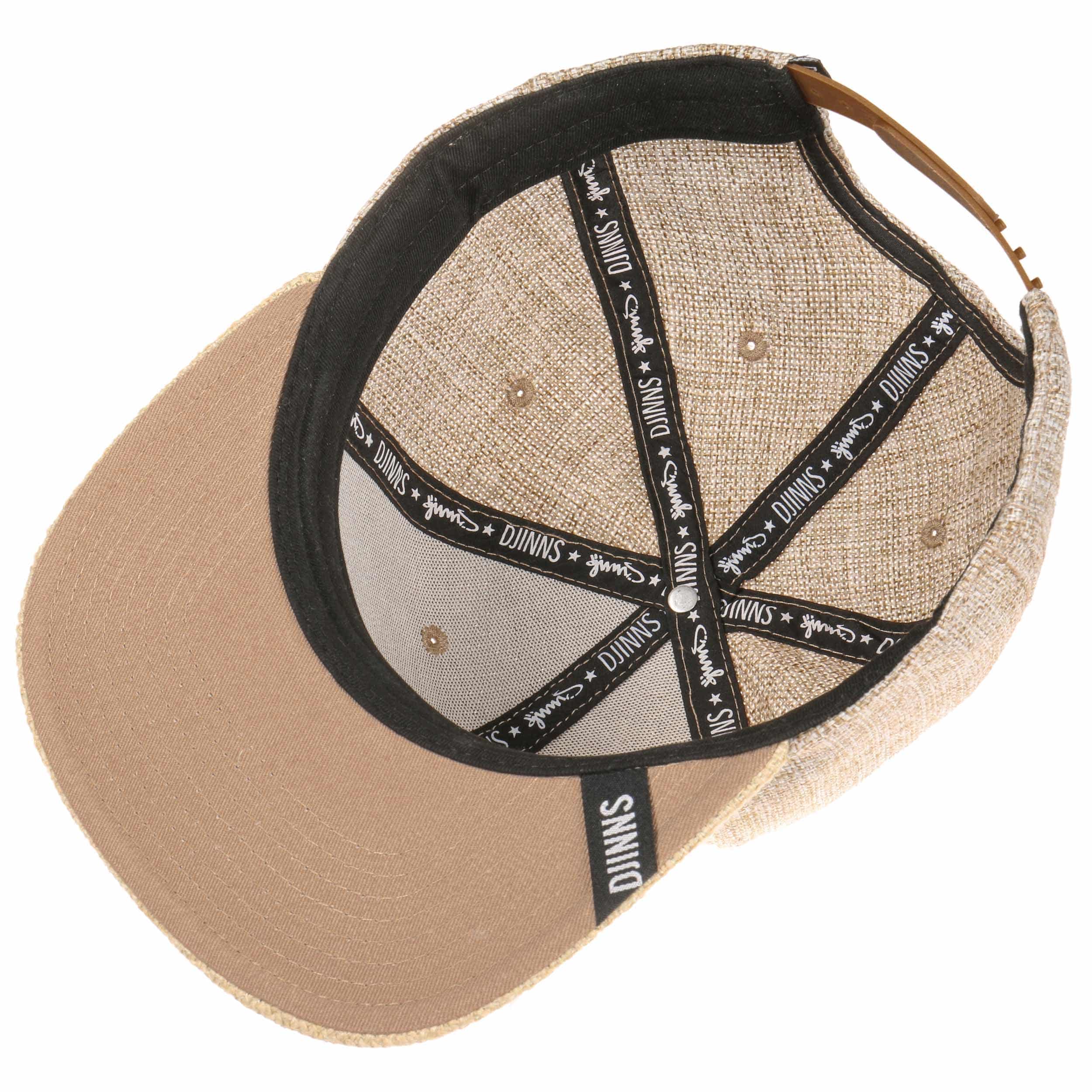 Jute Mix Snapback Cap by Djinns --> Shop Hats, Beanies & Caps online ...