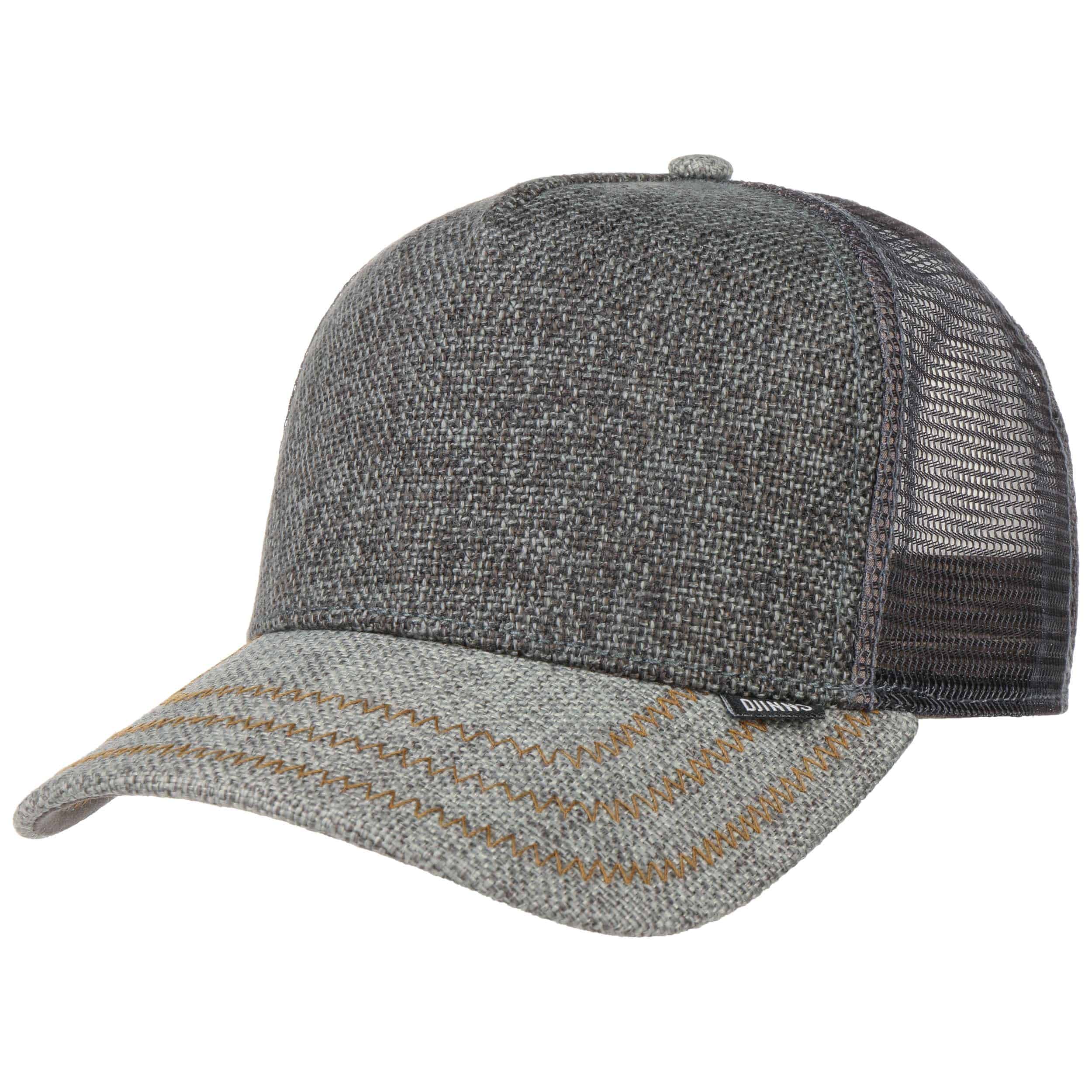 Jute Mix Trucker Cap by Djinns - £14.95
