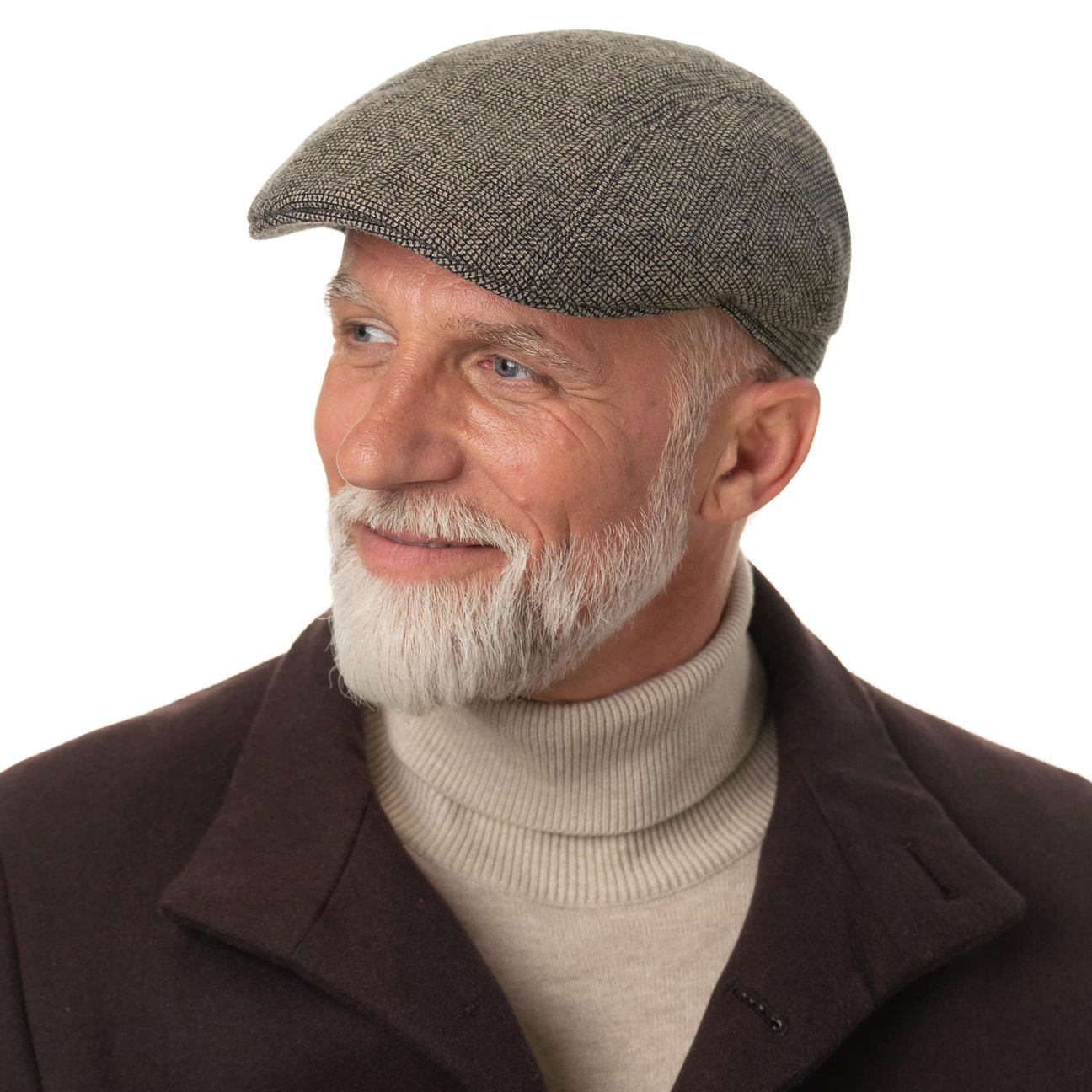 Kadoka Wool Cashmere Driver Flat Cap by Stetson - £159.00