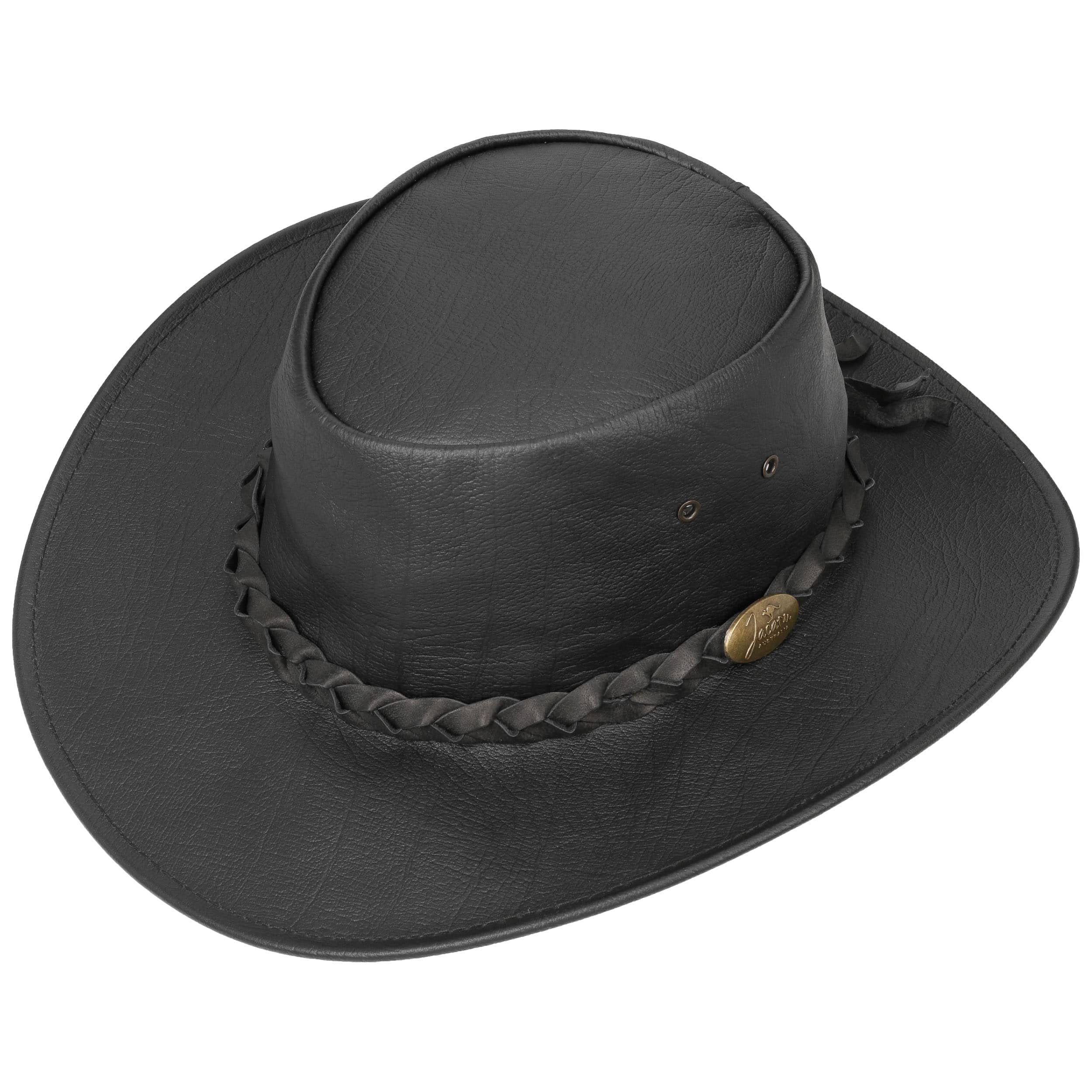 Kangaroo Leather Hat by Jacaru - £75.95