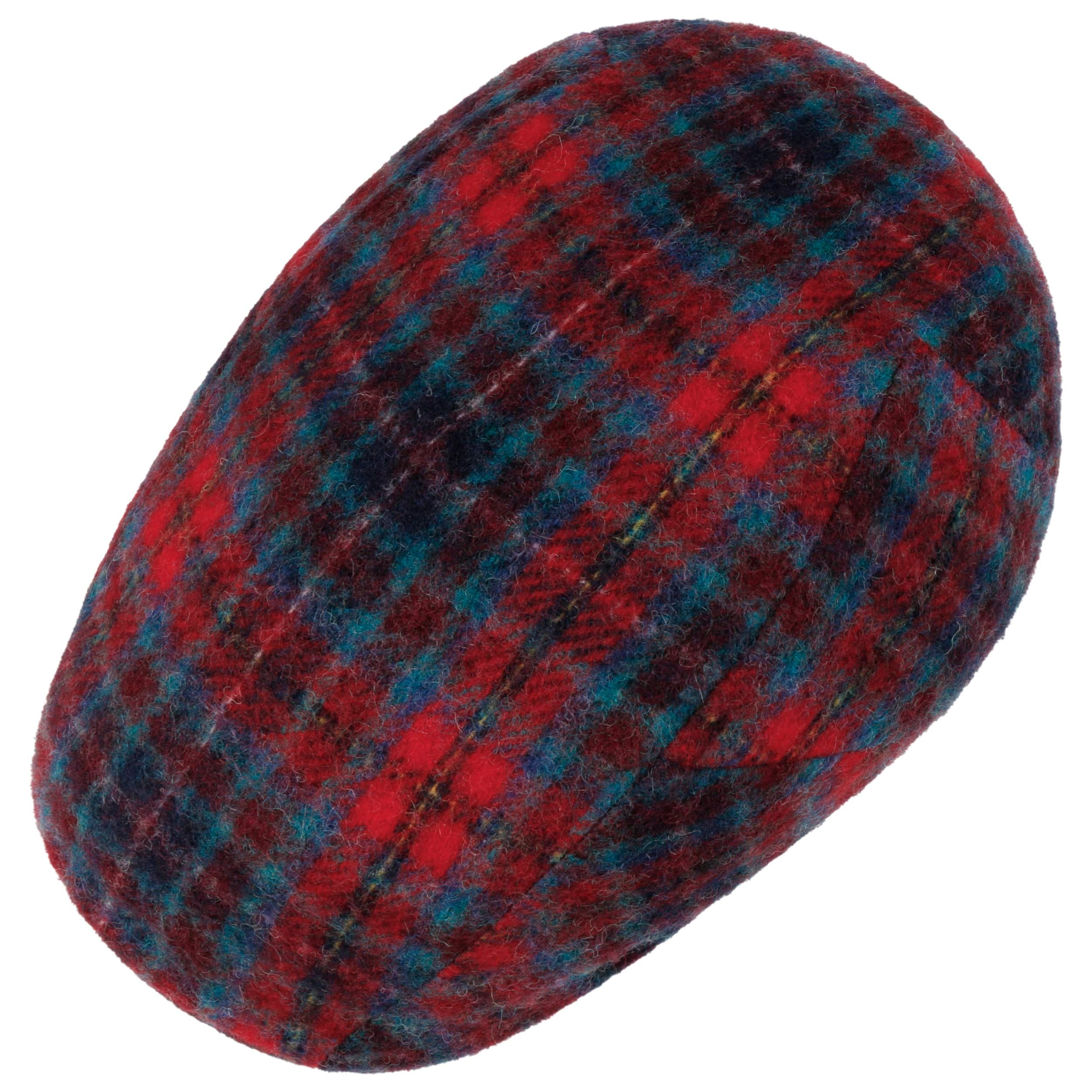 Karlsen Ivy Wool Check Flat Cap by Stetson - £99.00