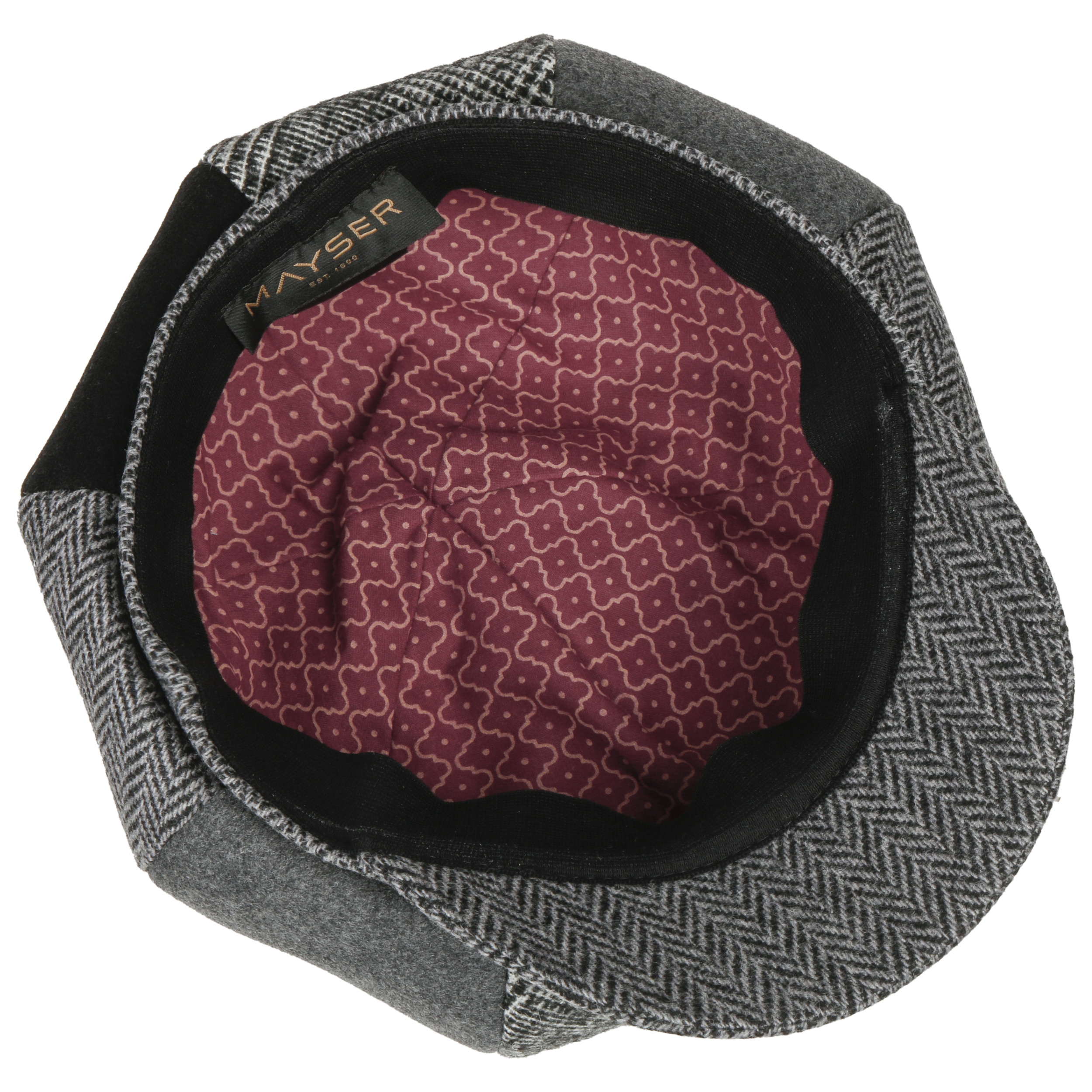 Kathi Patchwork Newsboy Cap by Mayser - £72.95
