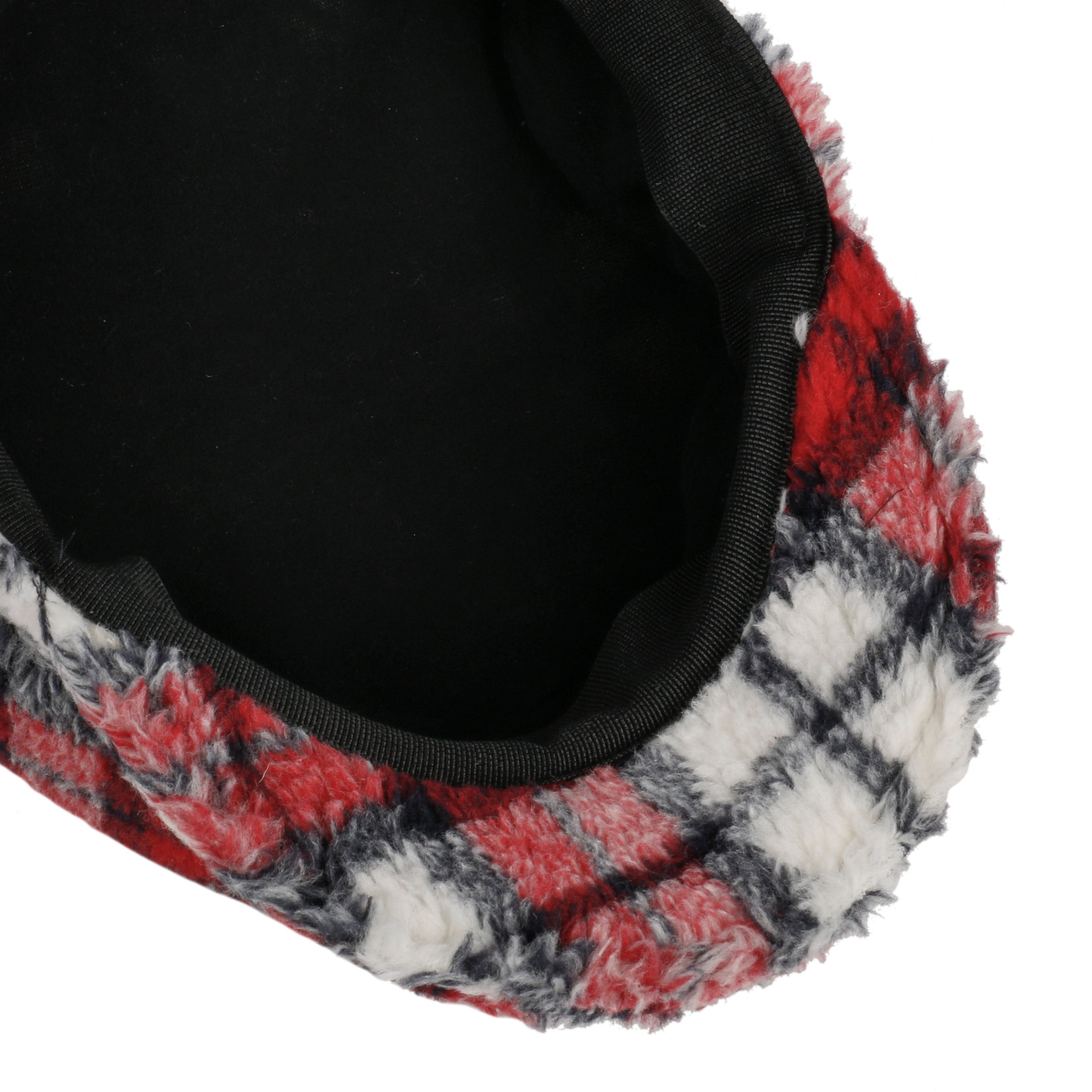 Kelvo Faux Fur Check Fisherman´s Cap by Lierys - £37.95
