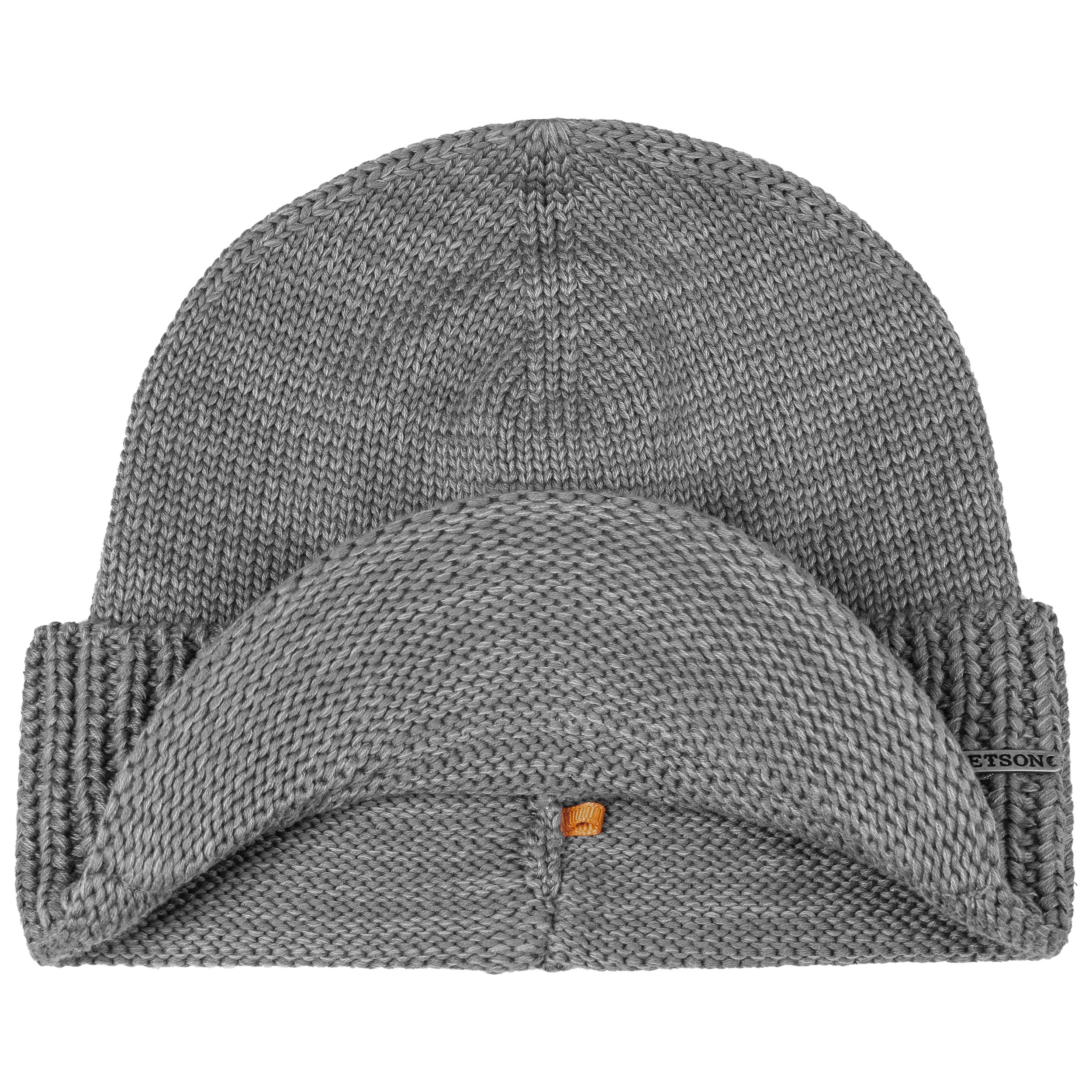 Kirwin Knit Beanie with Peak by Stetson - £35.00