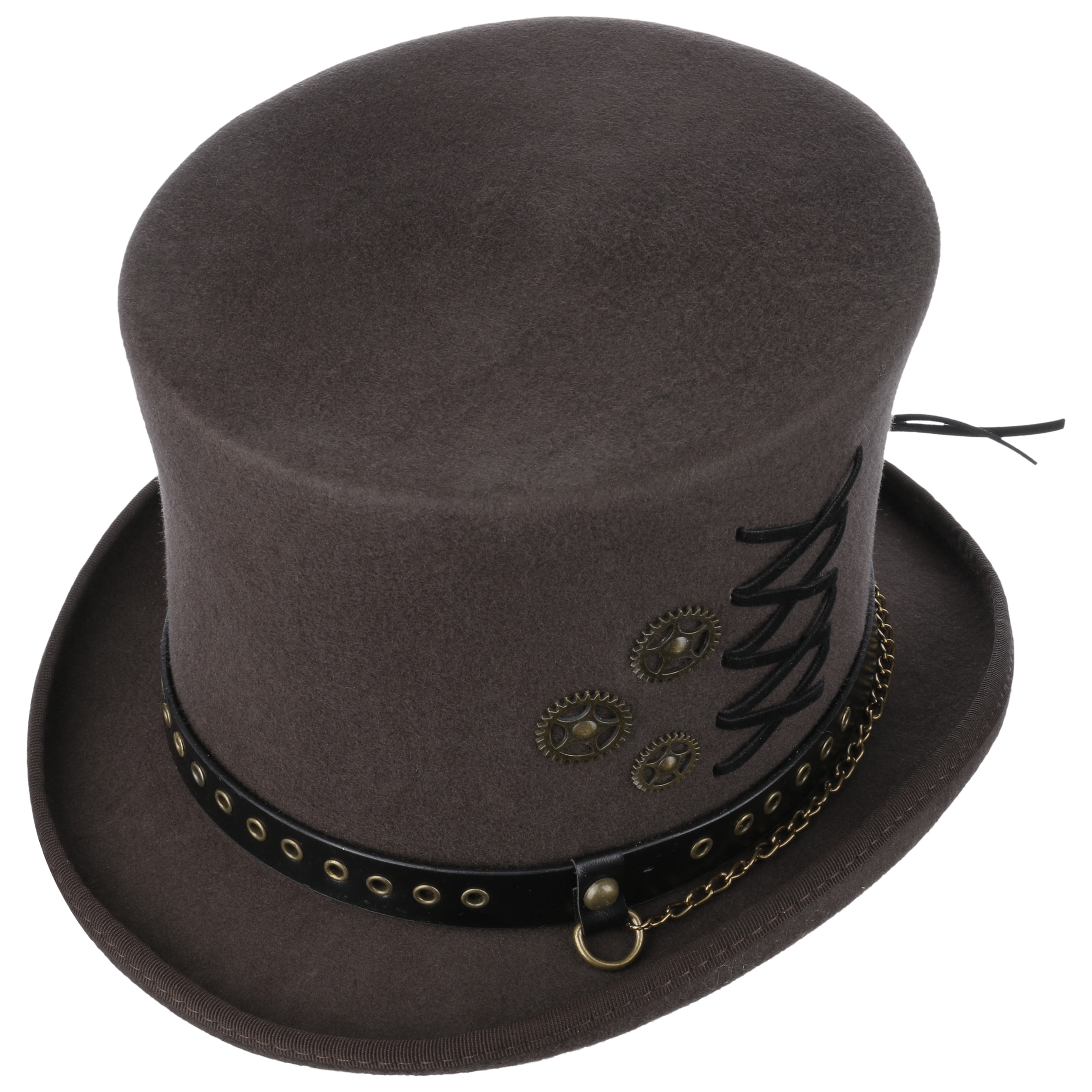 Lacing Steampunk Top Hat by Conner - £126.95