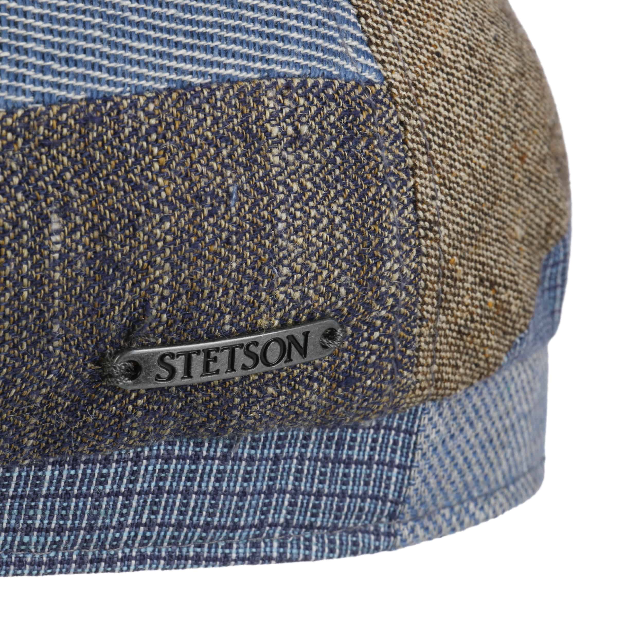Laughlin Driver Patchwork Flat Cap by Stetson - £89.00