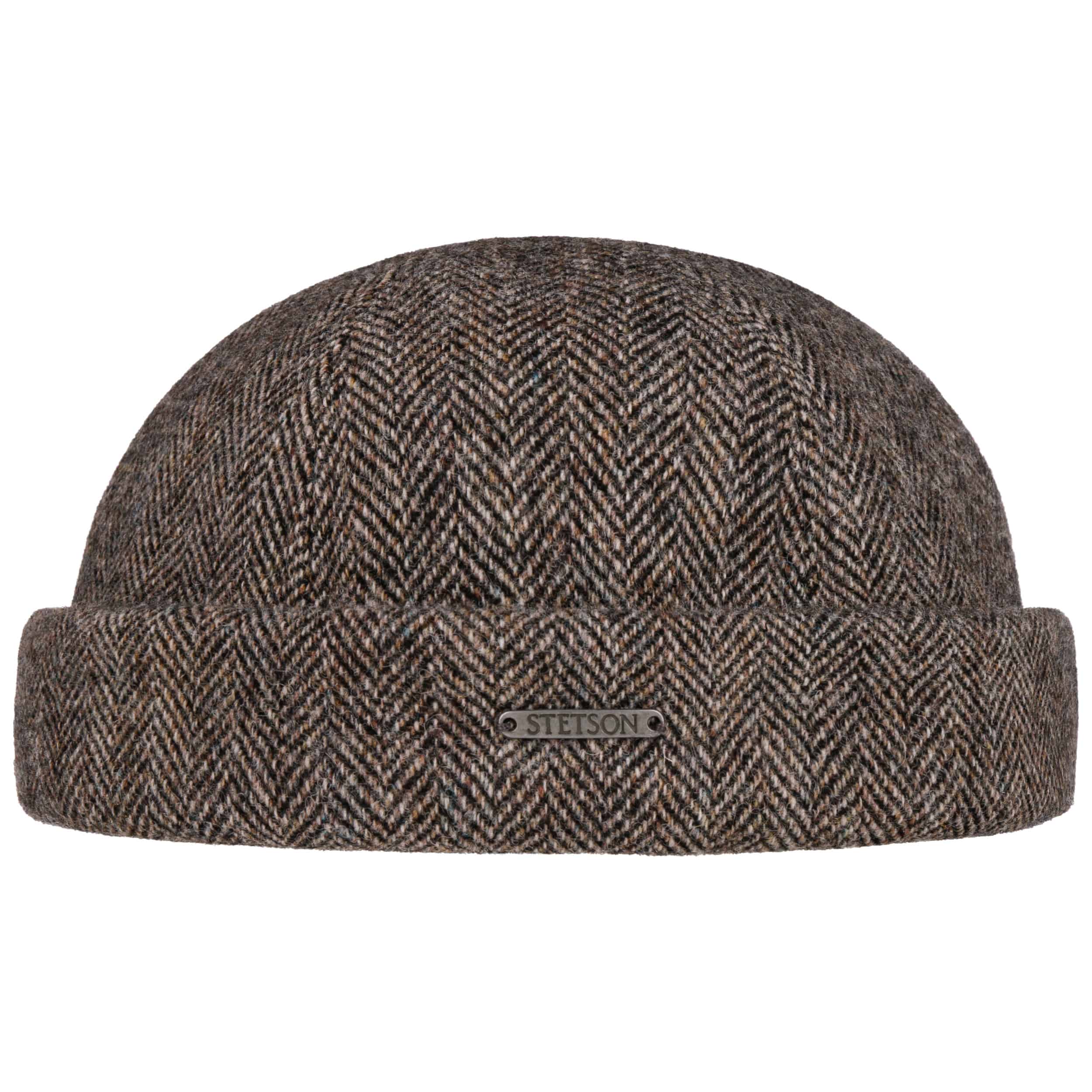 Lavoy Herringbone Wool Docker Hat by Stetson - £79.00