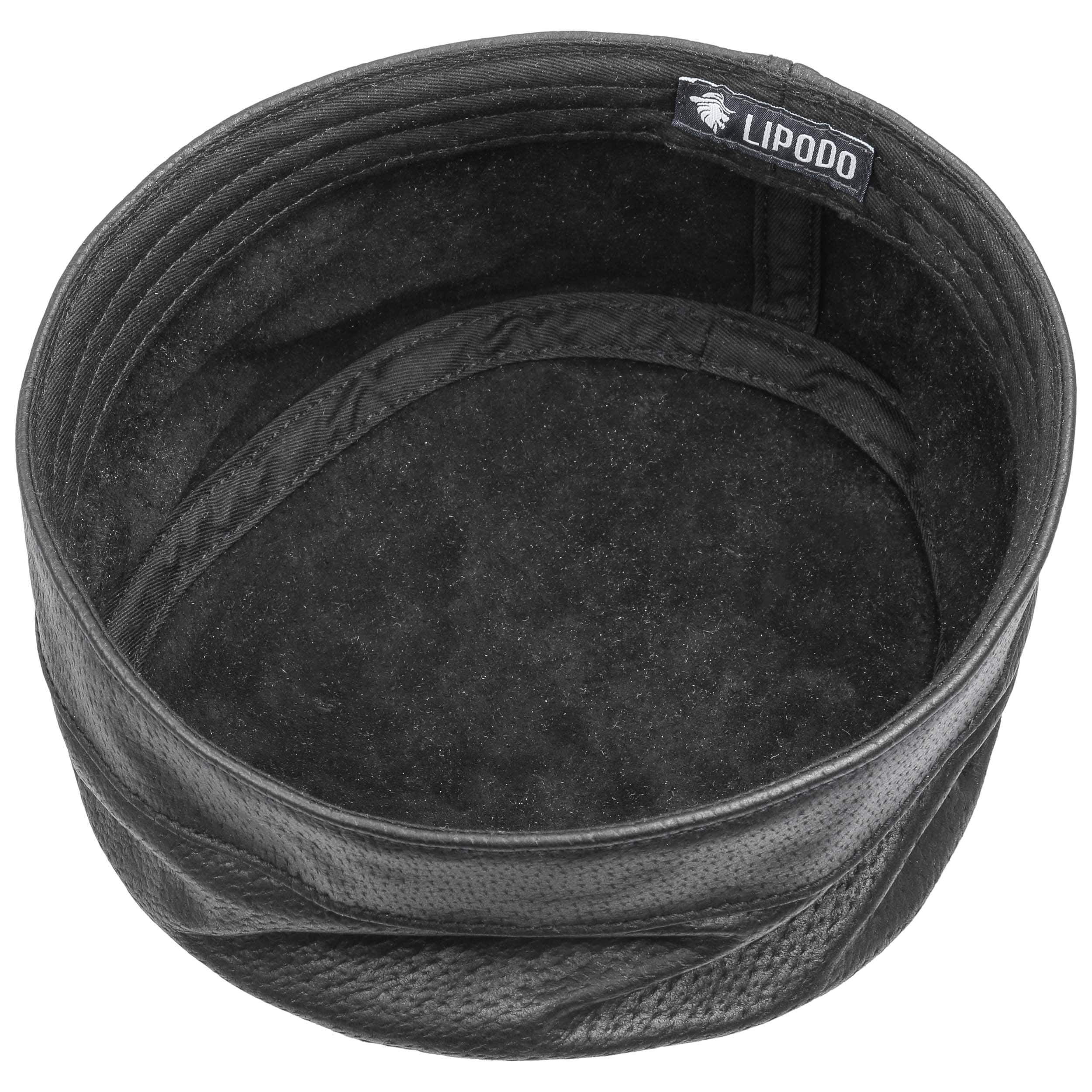 Leather Toque Hat by Lipodo - £35.95