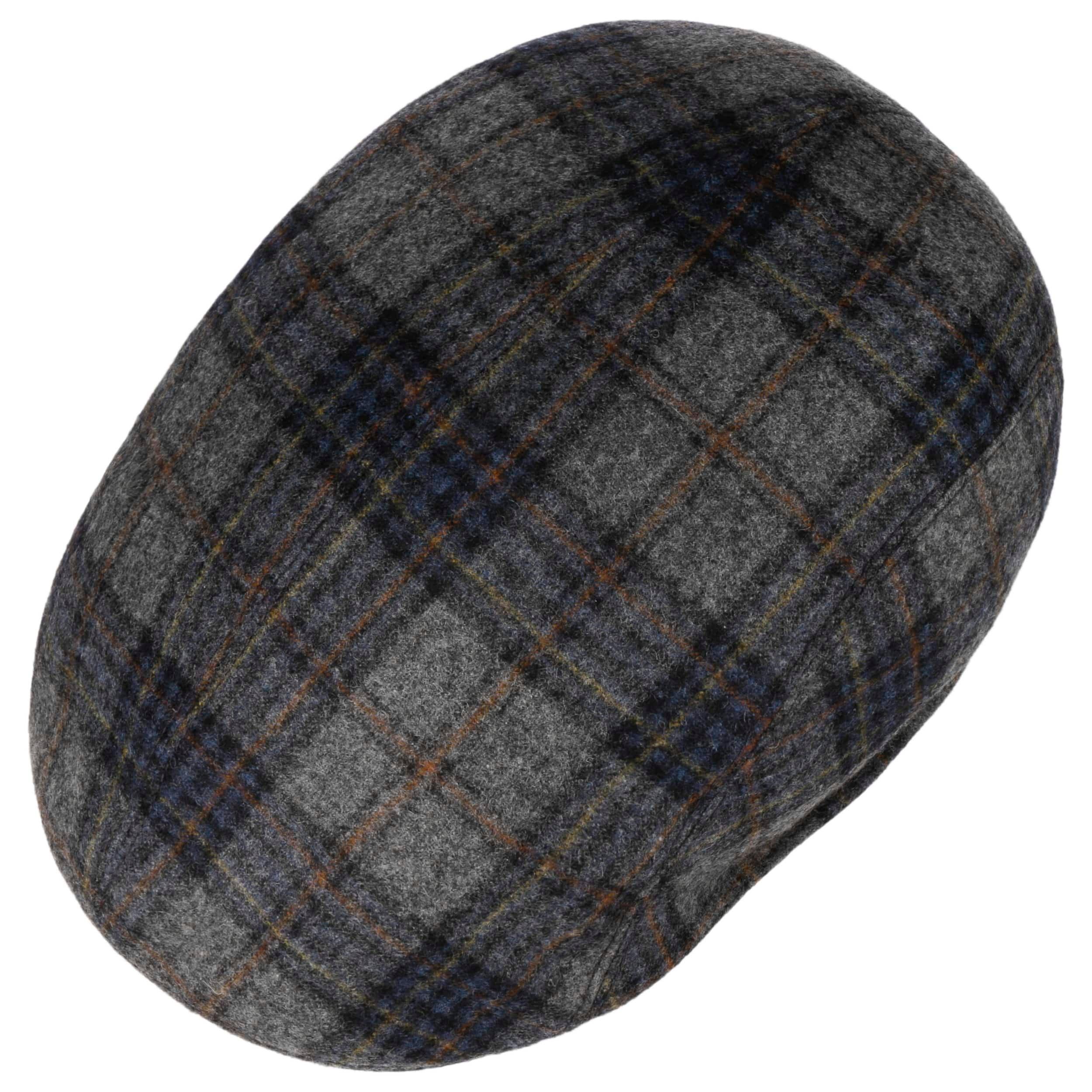 Lennart Shetland Check Flat Cap by Mayser - £114.95