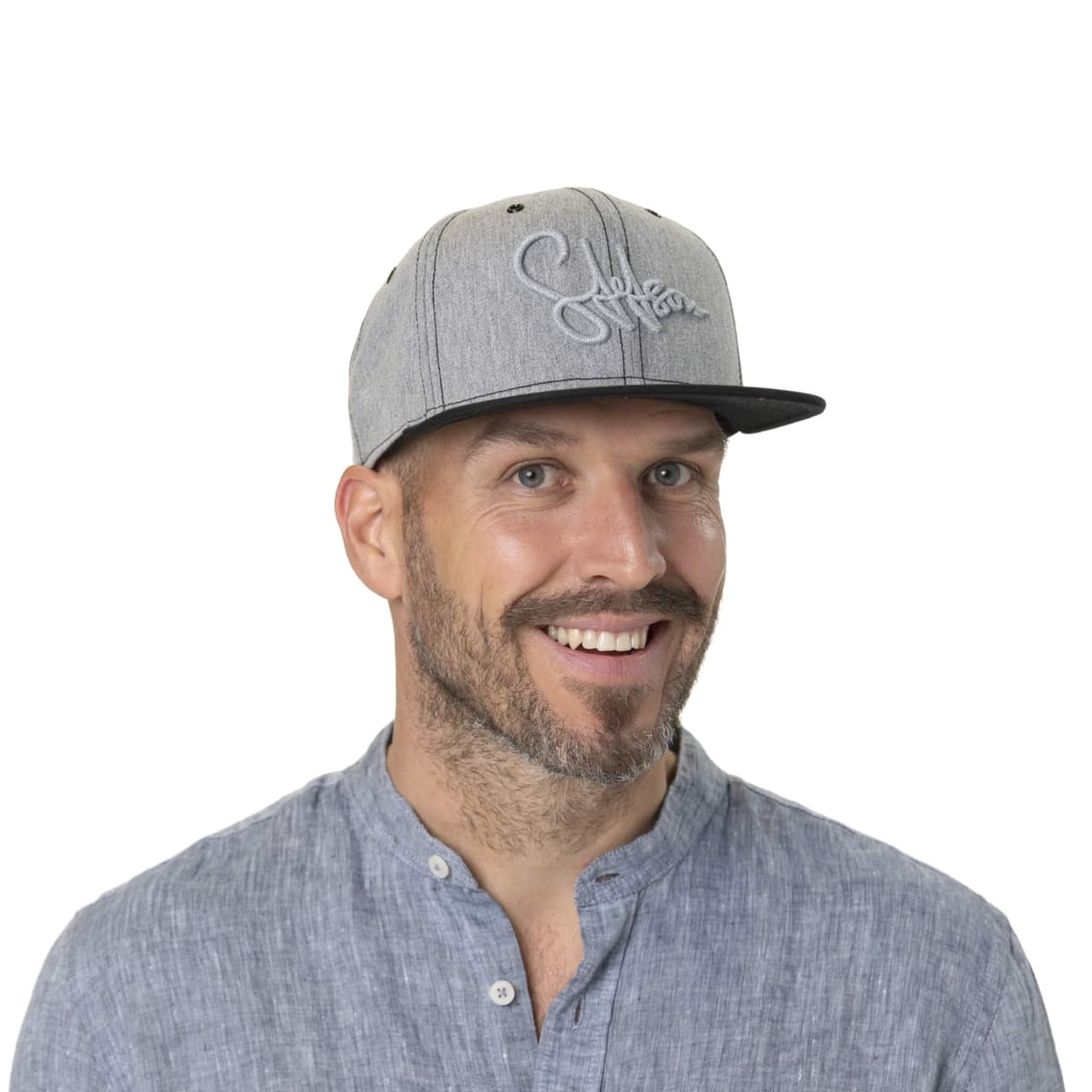 Lettering Flat Brim Cap by Stetson - £49.00