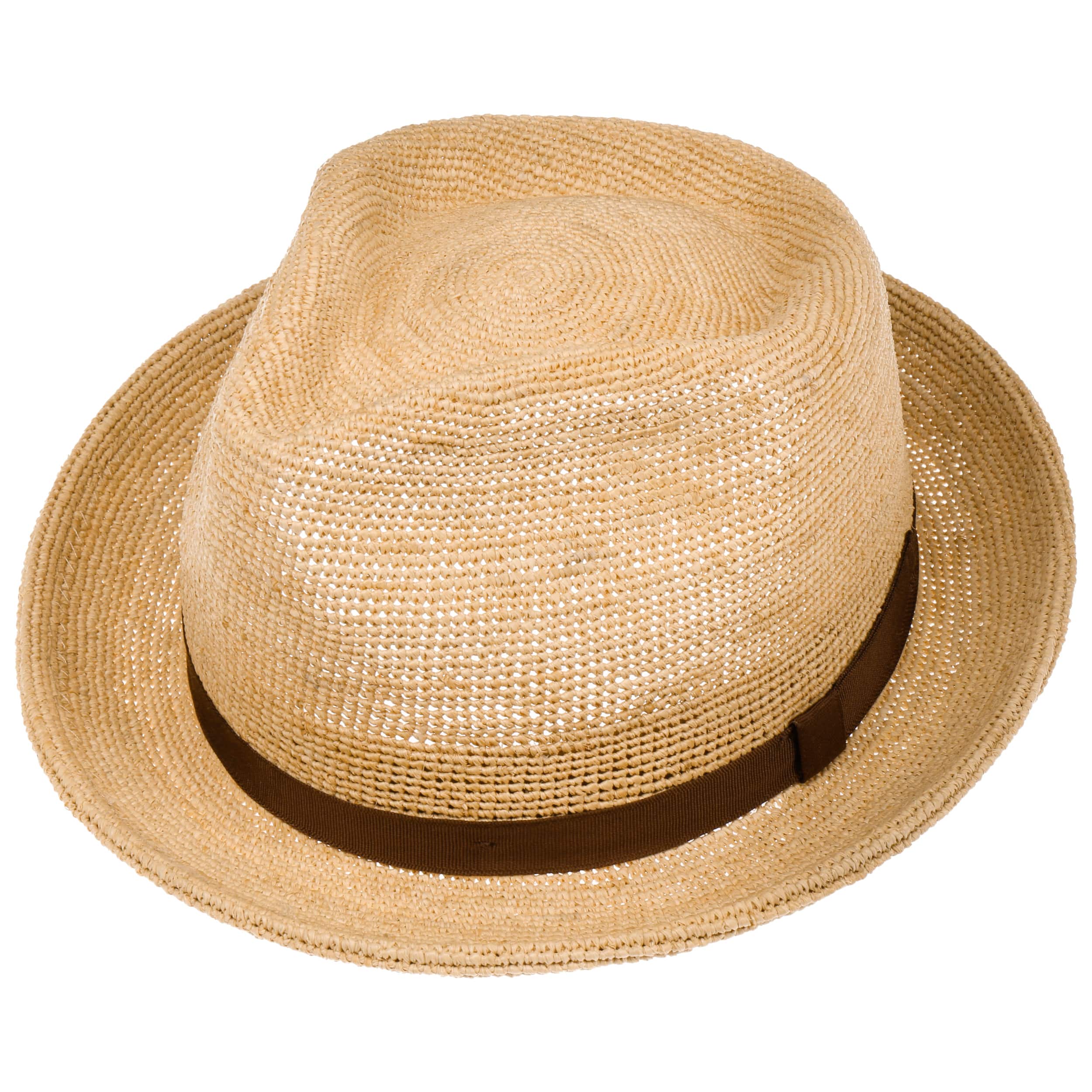 Levesco Crochet Raffia Hat by JJ Hats - £106.95