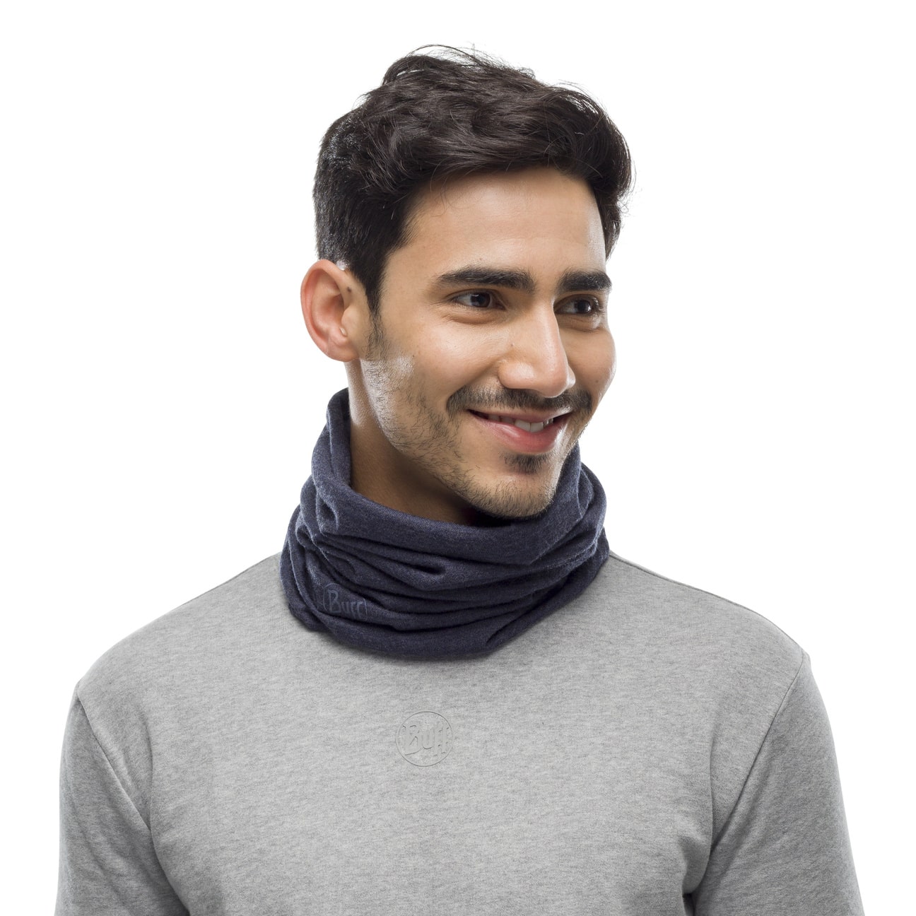 Light Grey Midweight Merino Wool Scarf by BUFF - £31.95
