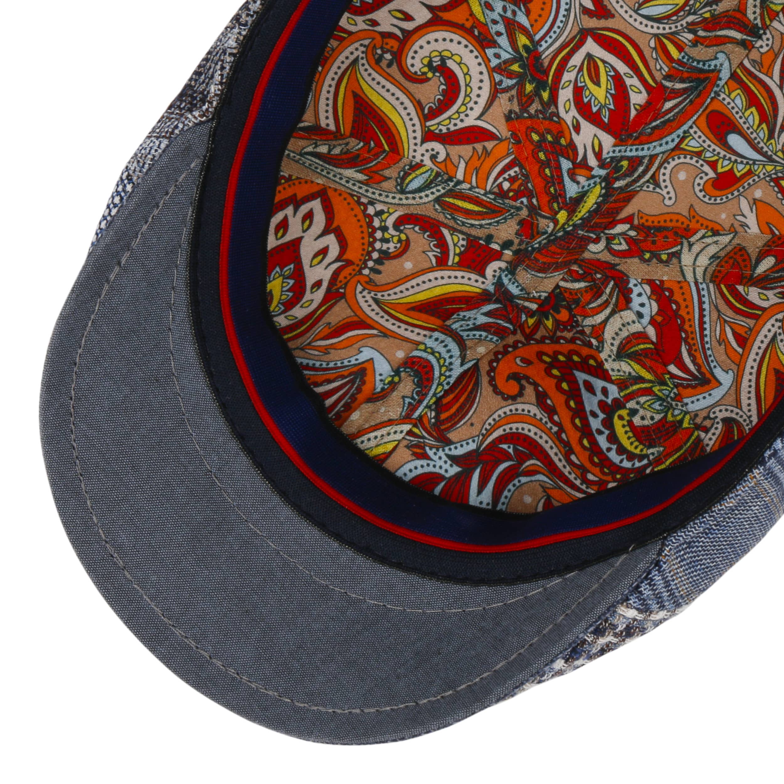 Light Patchwork Flat Cap by Lierys --> Shop Hats, Beanies & Caps online ...