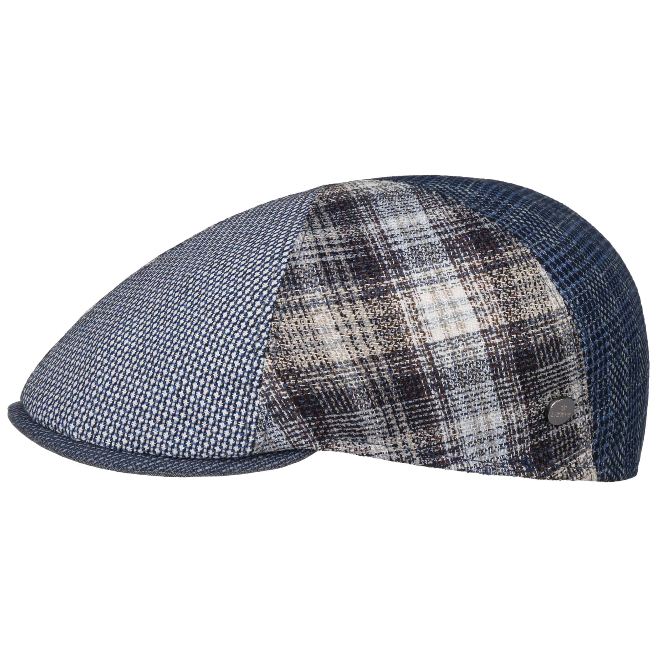 Light Patchwork Flat Cap by Lierys --> Shop Hats, Beanies & Caps online ...